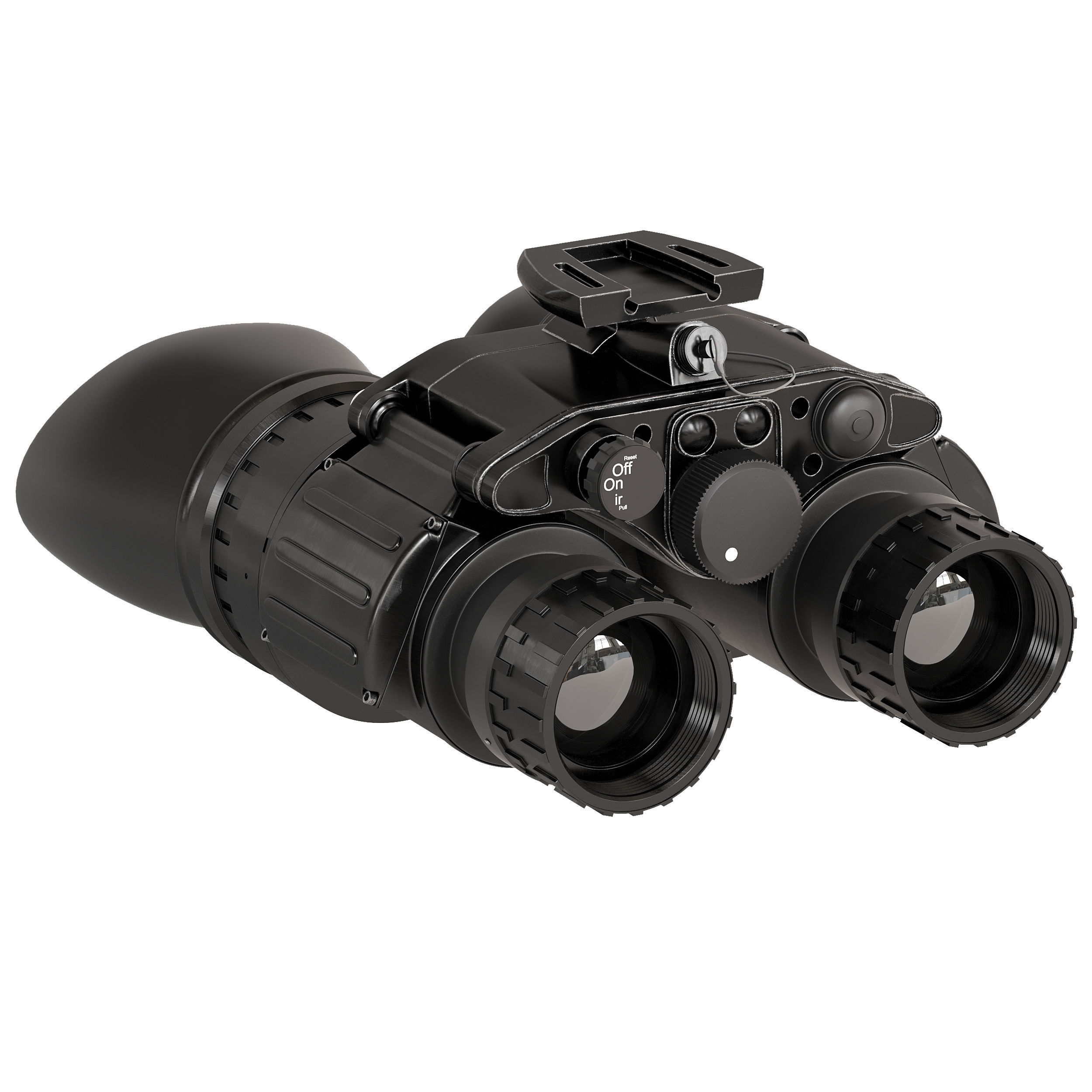 3D model GSCI Tactical Dual Tube Night Vision Goggles VR / AR / low ...