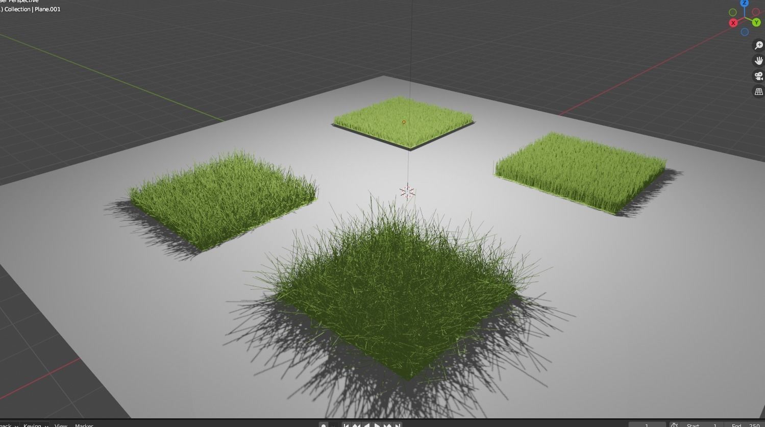 grass free VR / AR / low-poly 3D model | CGTrader