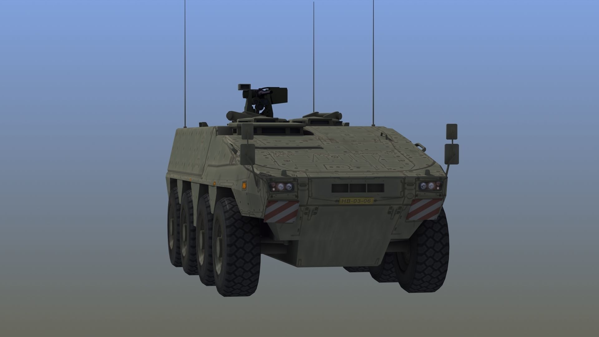 3D model Boxer IFV LOD1 VR / AR / low-poly | CGTrader