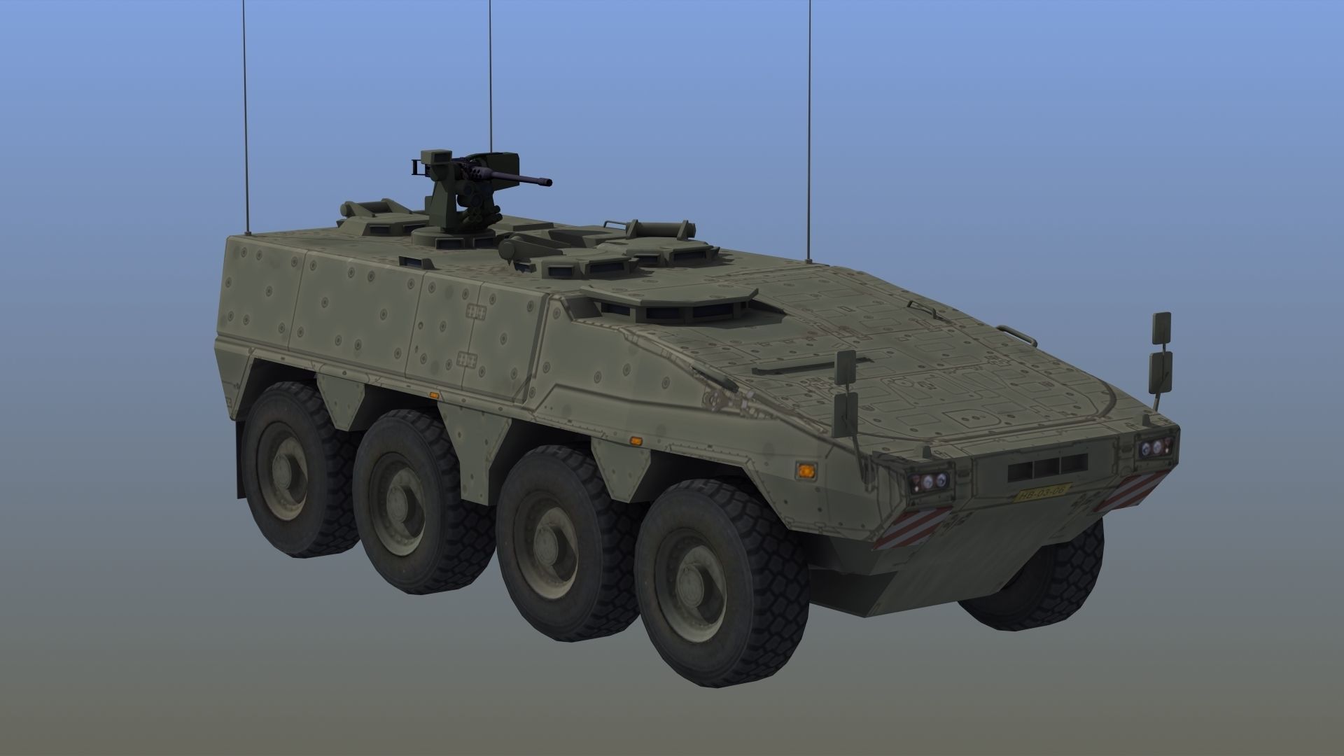 3D model Boxer IFV LOD1 VR / AR / low-poly | CGTrader