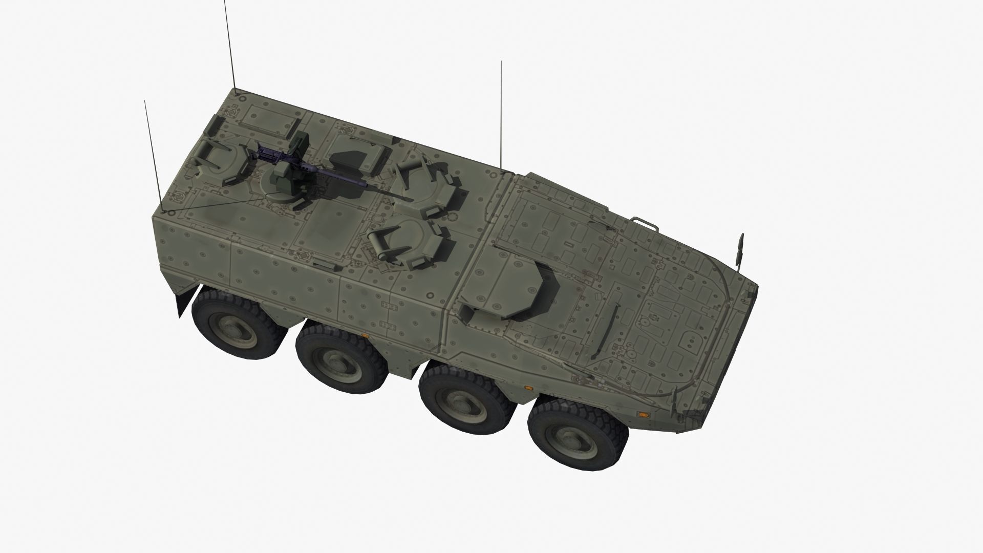 3D model Boxer IFV LOD1 VR / AR / low-poly | CGTrader