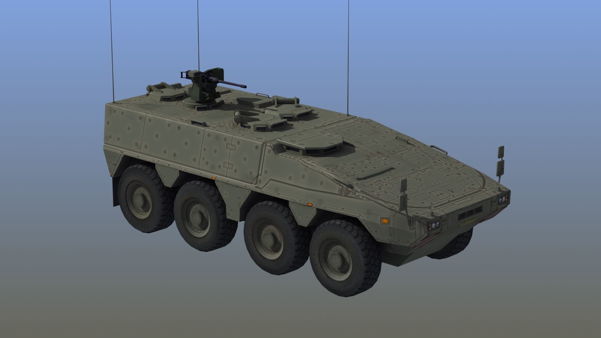 3D model Boxer IFV LOD1 VR / AR / low-poly | CGTrader