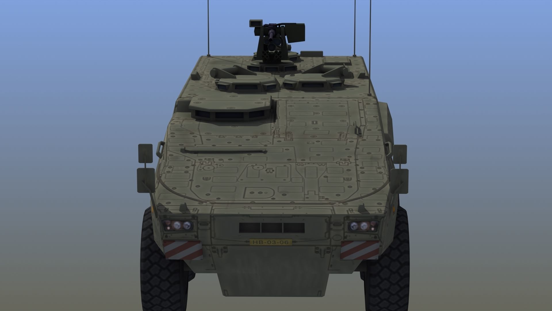 3D model Boxer IFV LOD1 VR / AR / low-poly | CGTrader