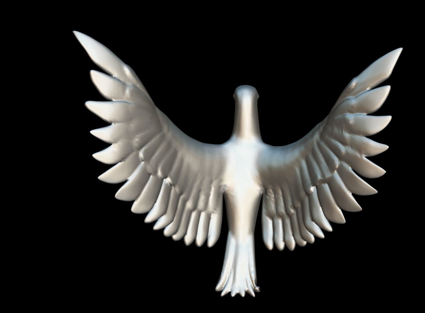 Dove Full color 3d printable model 3D model 3D printable | CGTrader