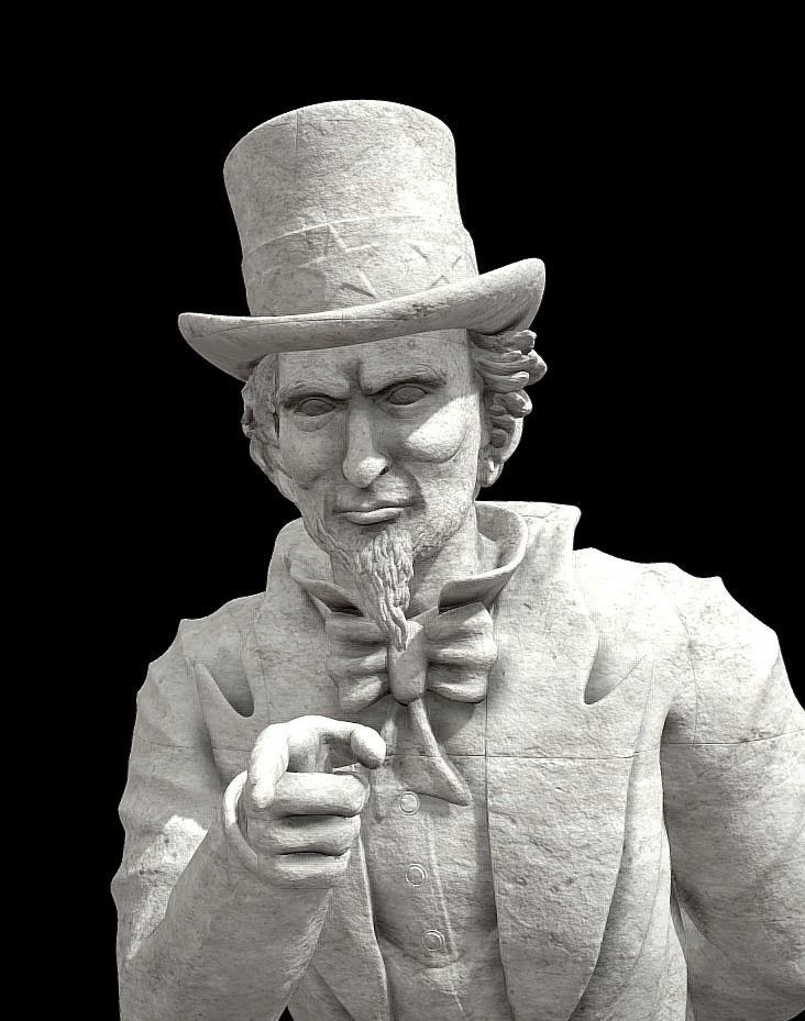 Uncle Sam 3d printable model 3D model 3D printable | CGTrader