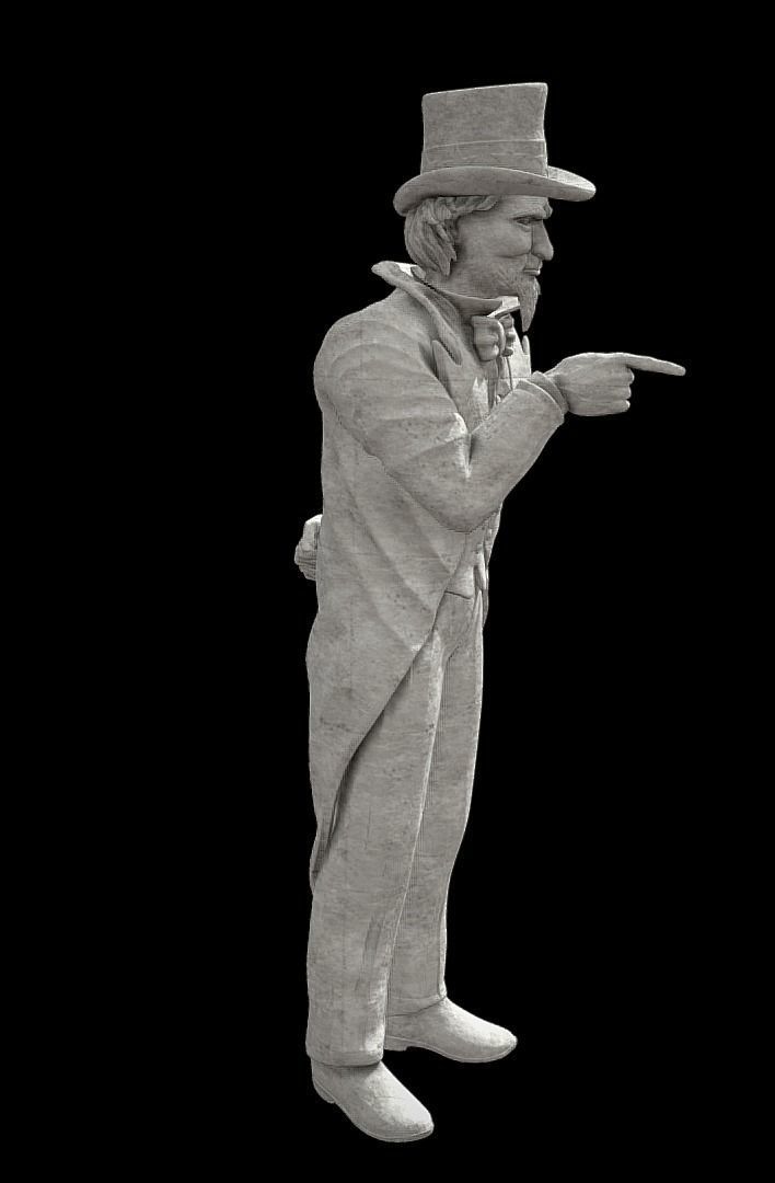 Uncle Sam 3d printable model 3D model 3D printable | CGTrader
