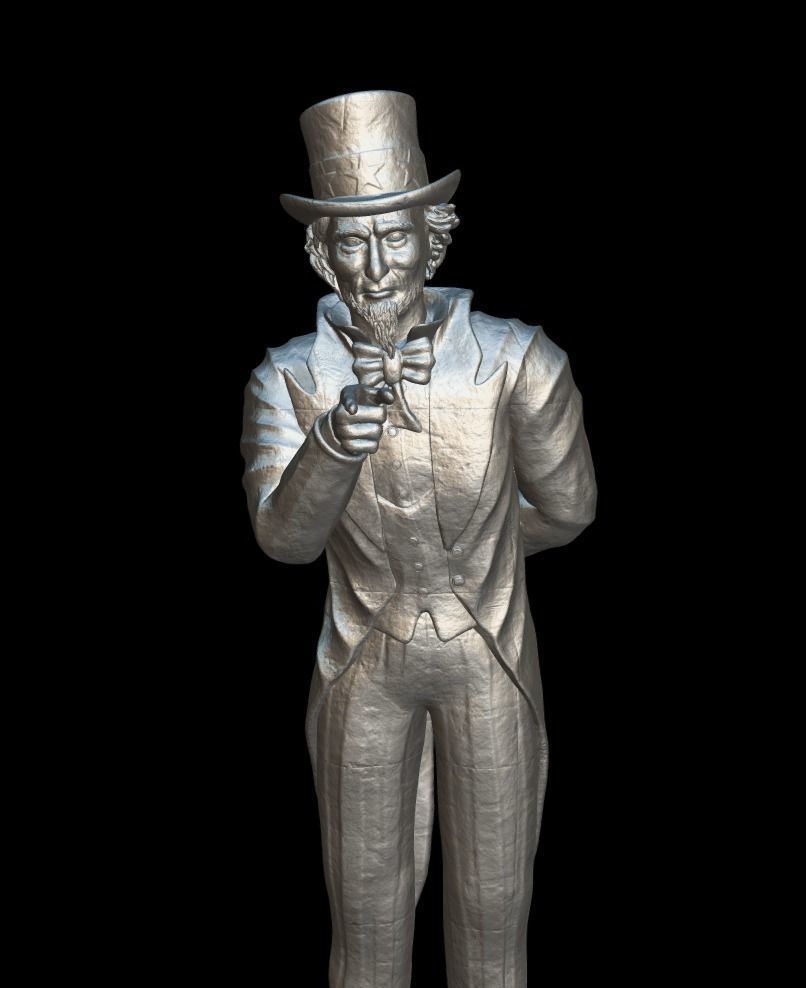 Uncle Sam 3d printable model 3D model 3D printable | CGTrader