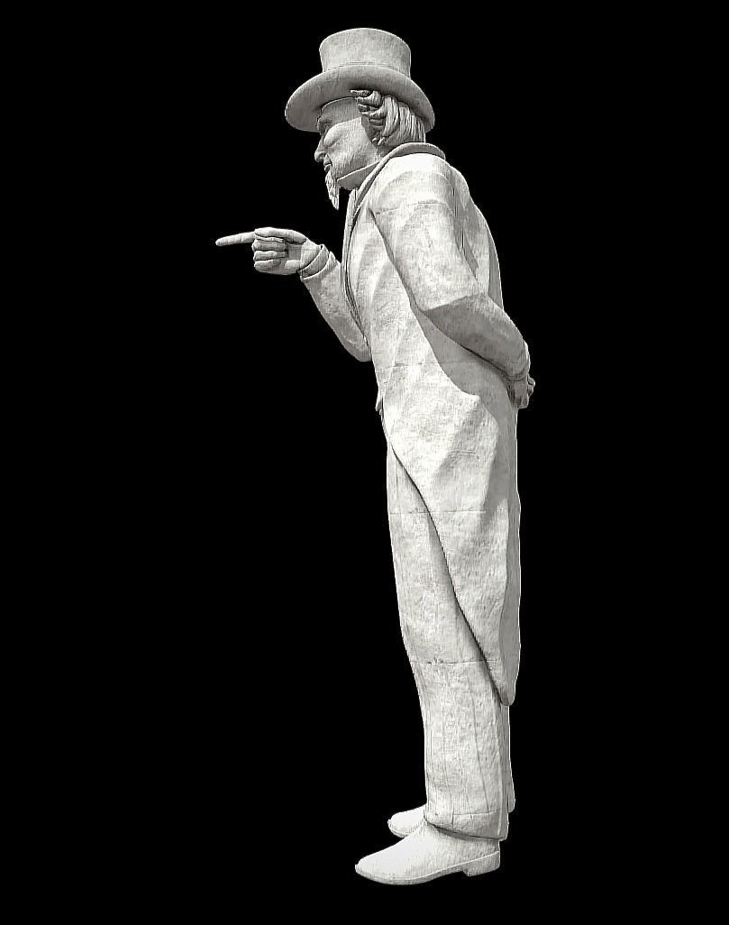 Uncle Sam 3d printable model 3D model 3D printable | CGTrader
