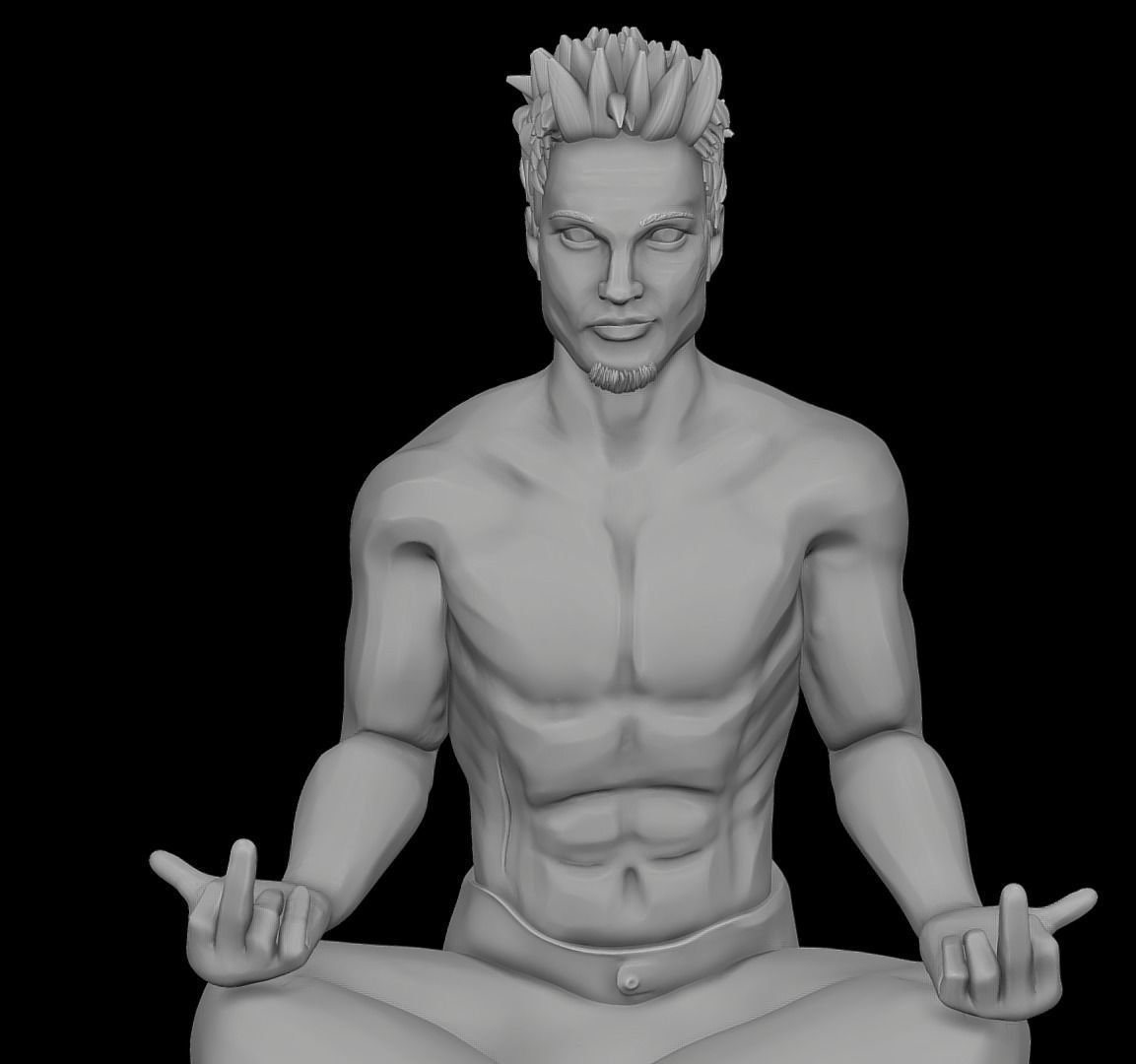 Fight Club Tyler Durden 3d pritable stylized 3d model 3D model 3D ...