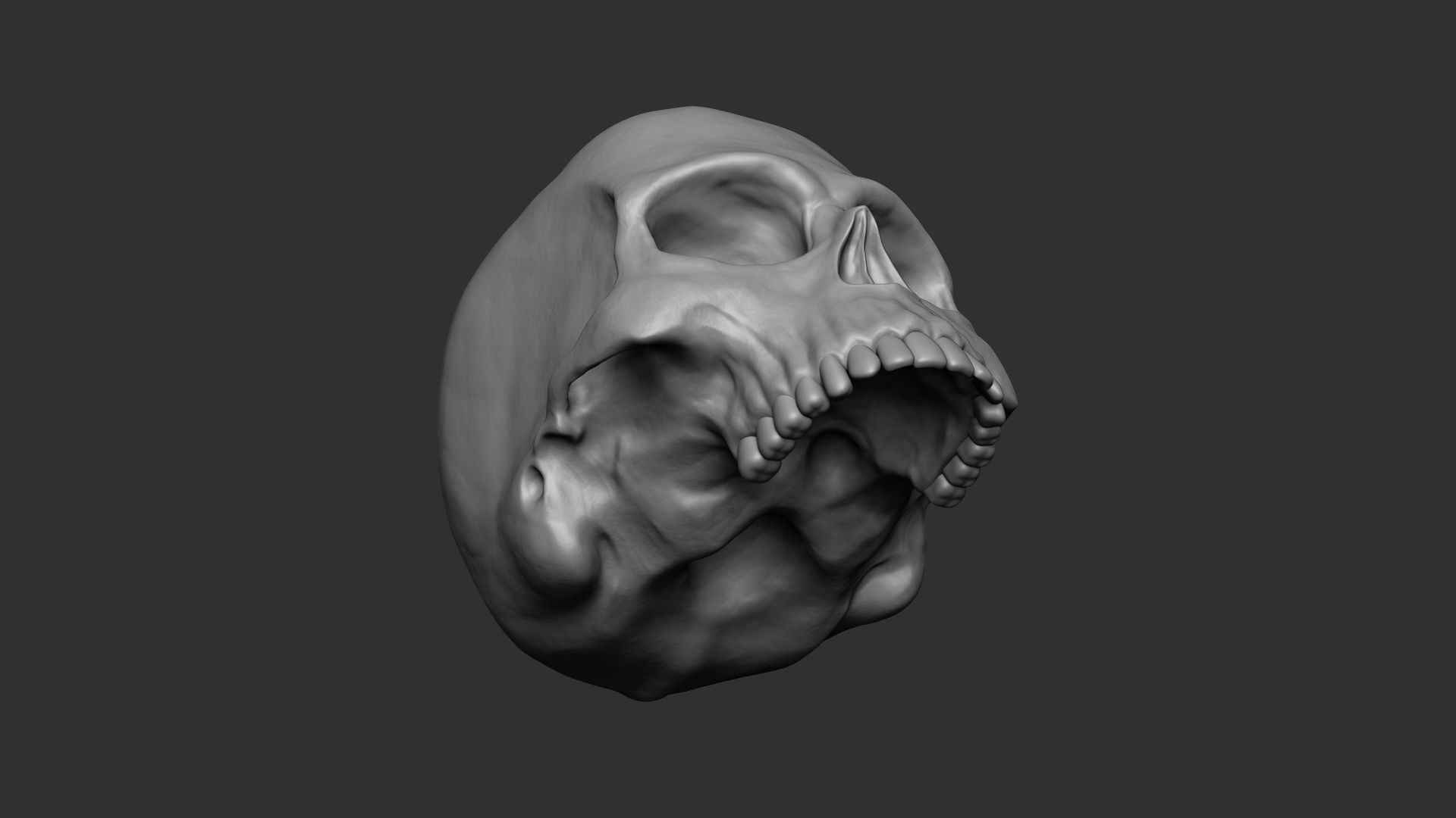 Skull - 3D Print 3D model 3D printable | CGTrader