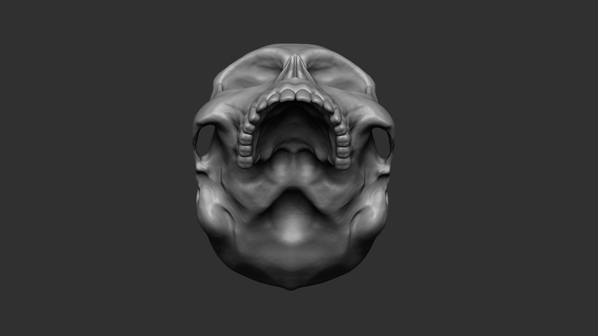 Skull - 3D Print 3D model 3D printable | CGTrader