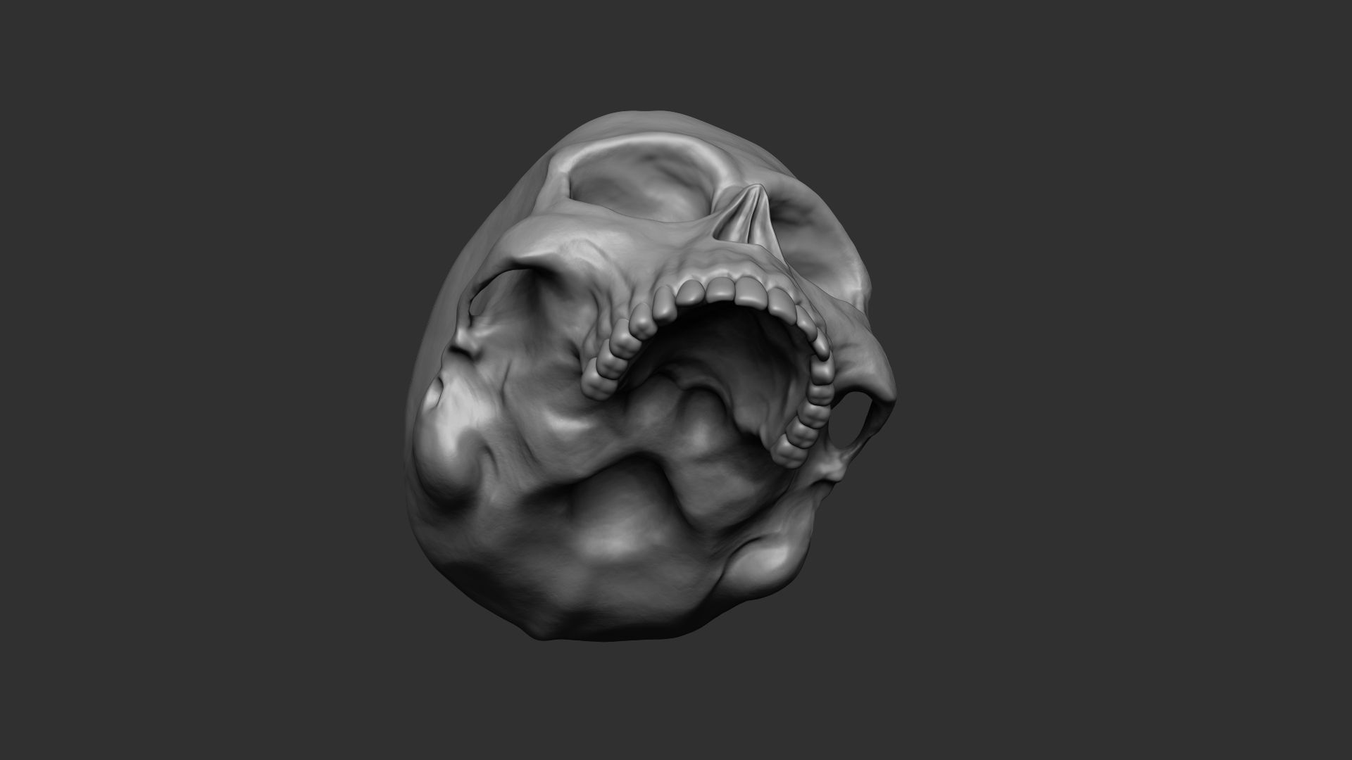 Skull - 3D Print 3D model 3D printable | CGTrader