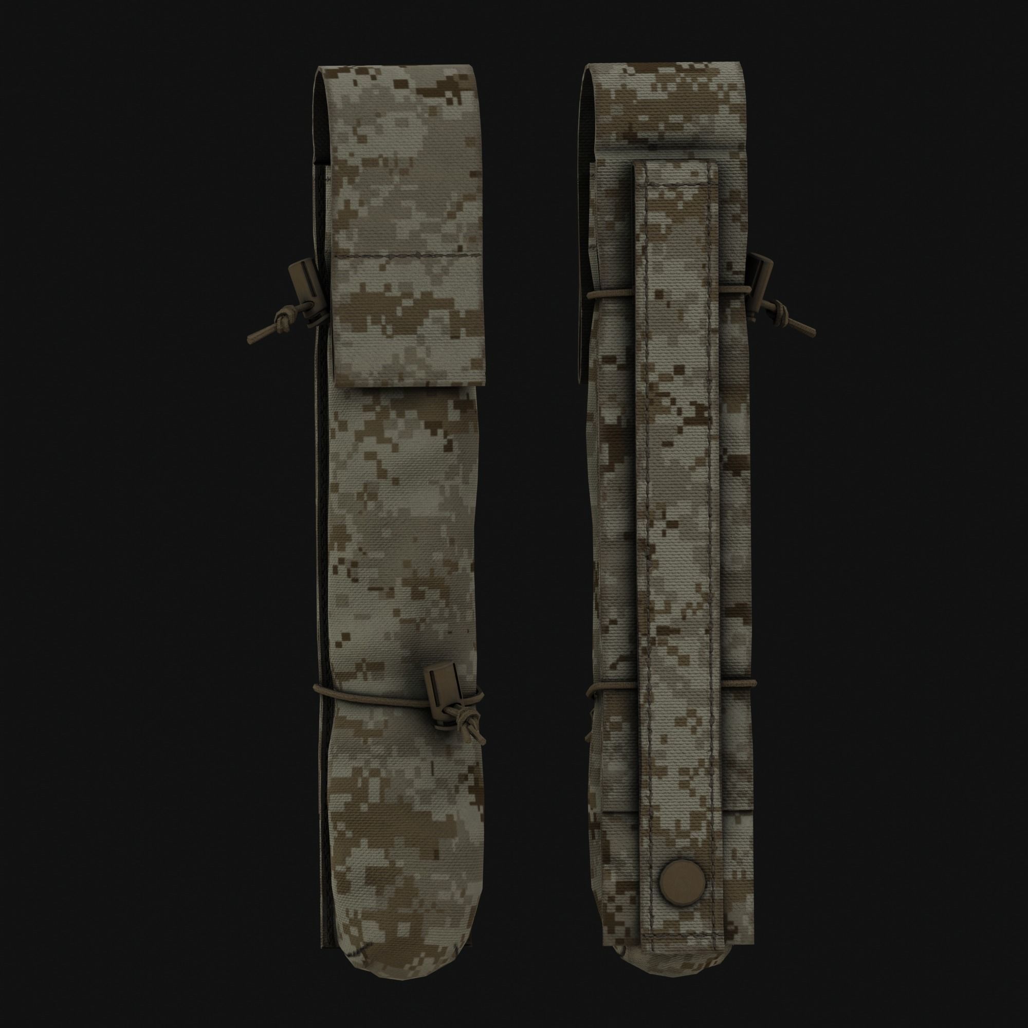 3D model Eagle Breaching Strip Pouch AOR1 And AOR2 VR / AR / low-poly ...
