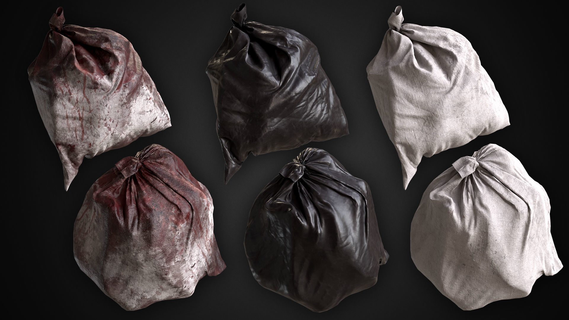 3D model Bodybags VR / AR / low-poly | CGTrader