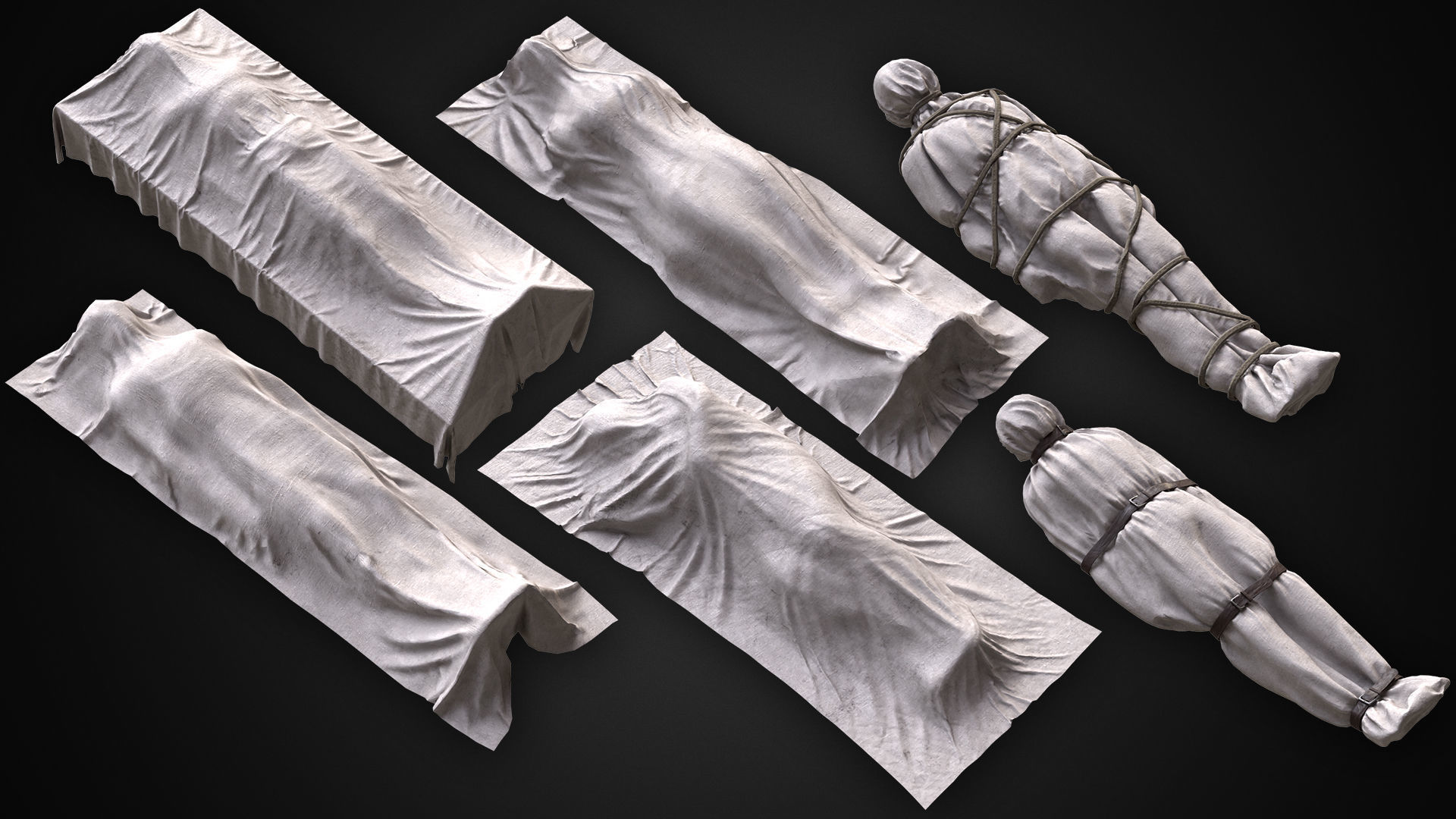3D model Bodybags VR / AR / low-poly | CGTrader