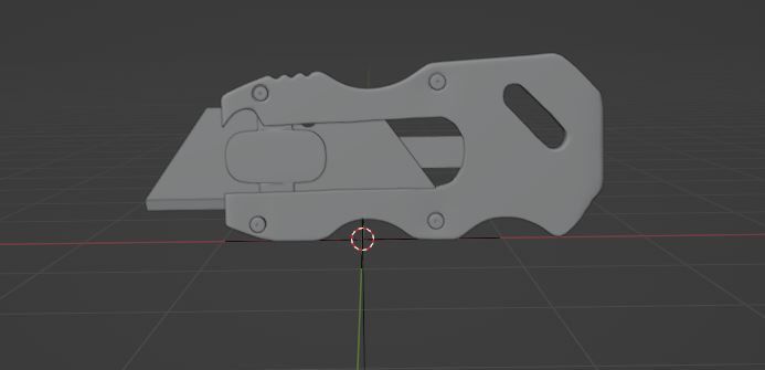 3D model unity knife VR / AR / low-poly | CGTrader