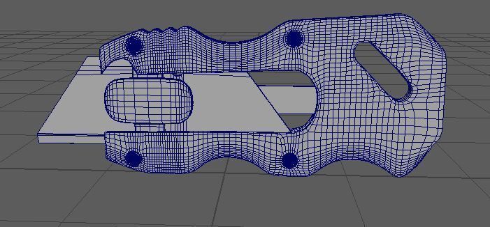 3D model unity knife VR / AR / low-poly | CGTrader