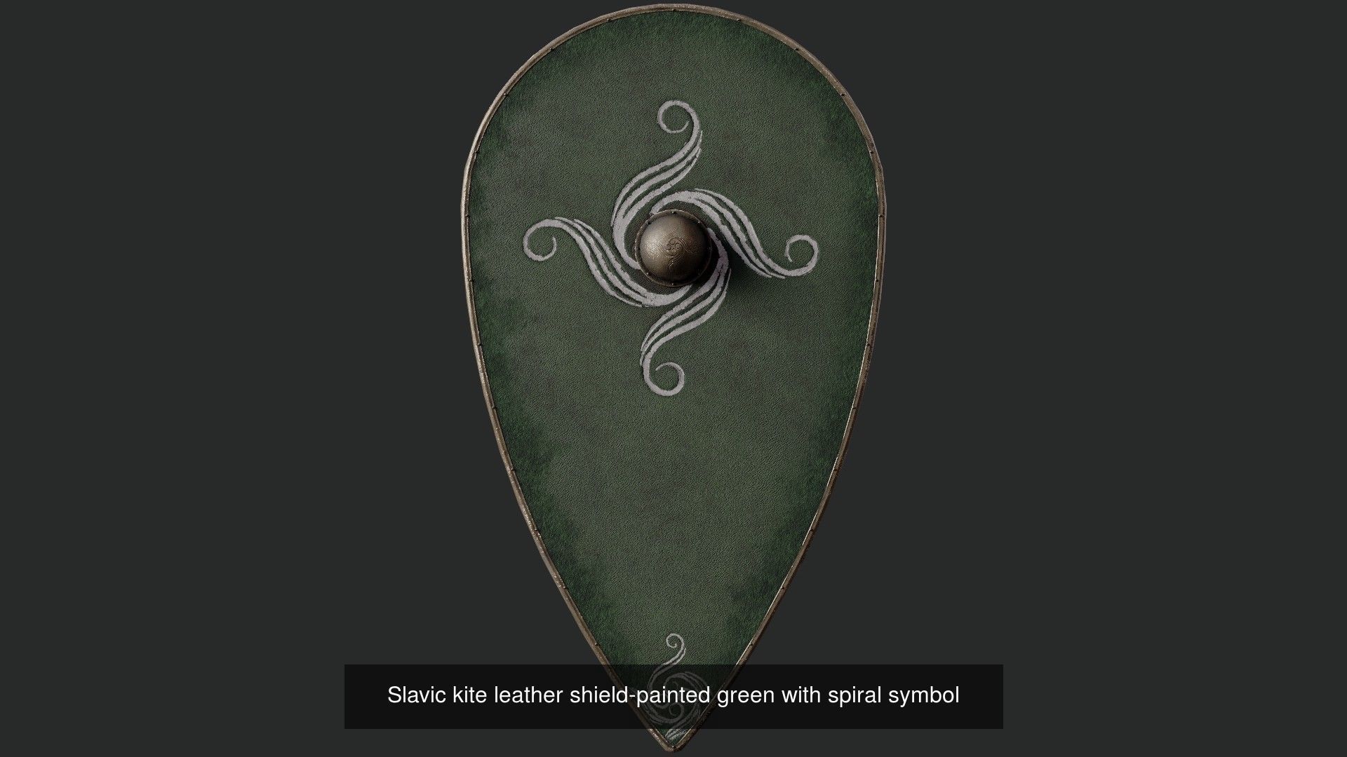 3D Model Collection Slavic kite shields 40 pieces VR / AR / low-poly | CGTrader