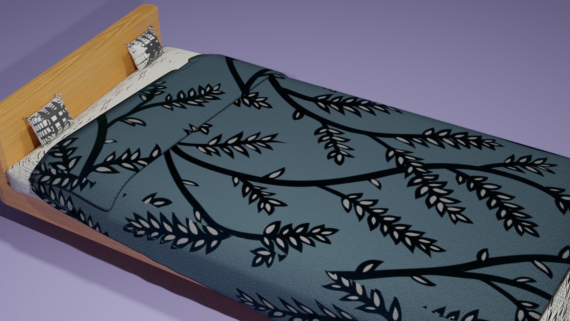 Realistic Bed free 3D model | CGTrader
