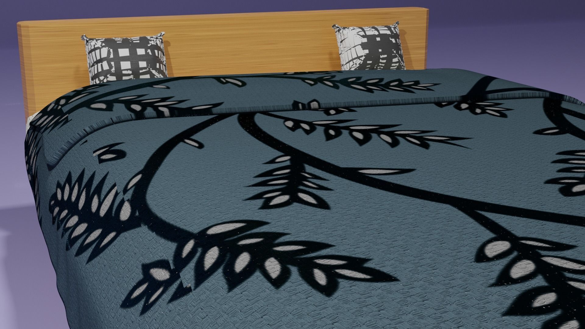 Realistic Bed free 3D model | CGTrader