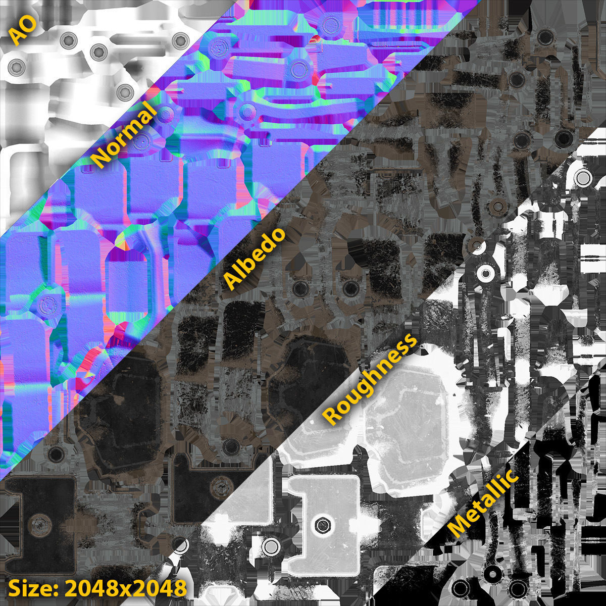 3D model M113 APC Track Link T130 T130E1 3D-Models Set VR / AR / low ...