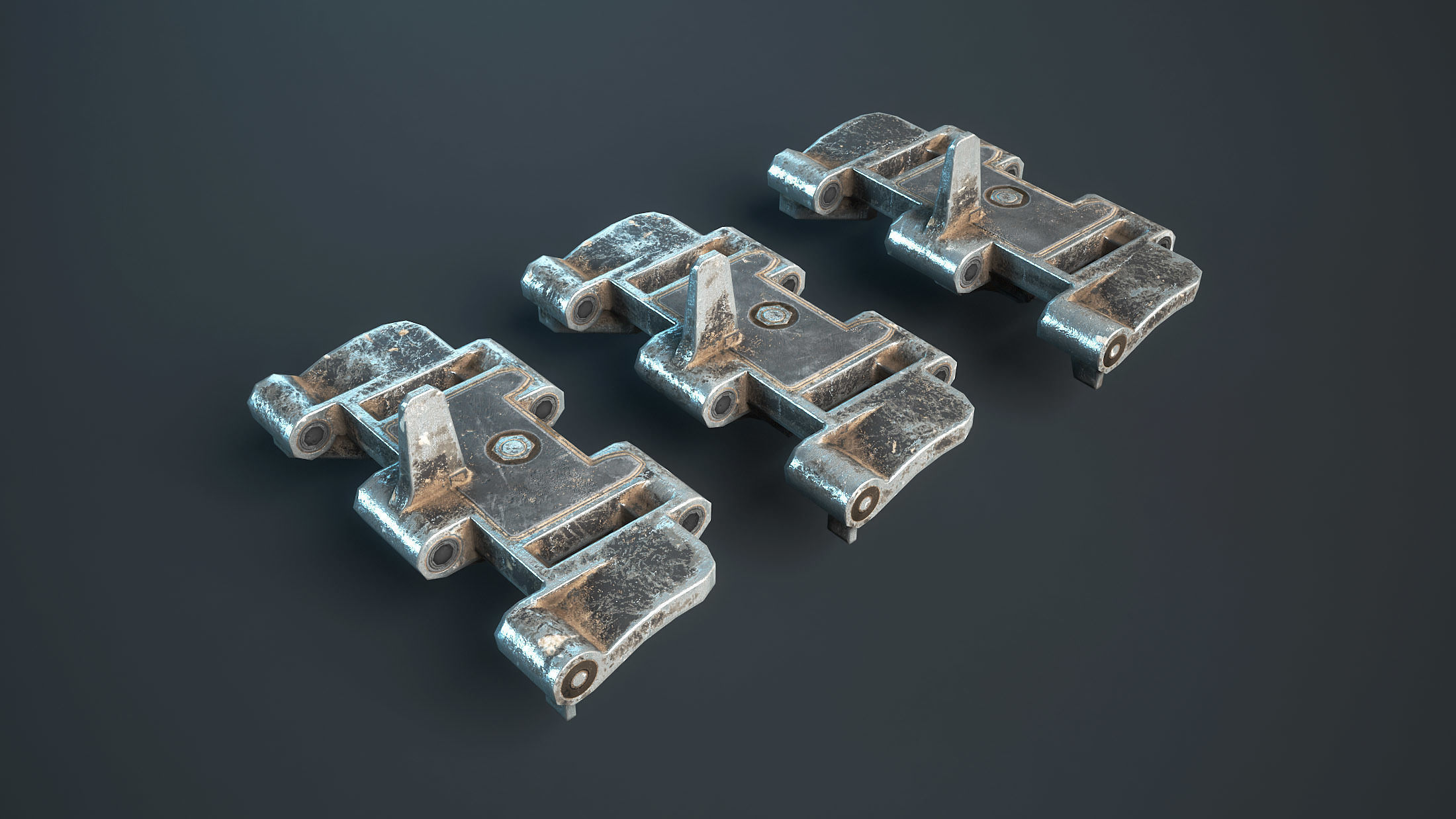 3D model M113 APC Track Link T130 T130E1 3D-Models Set VR / AR / low ...