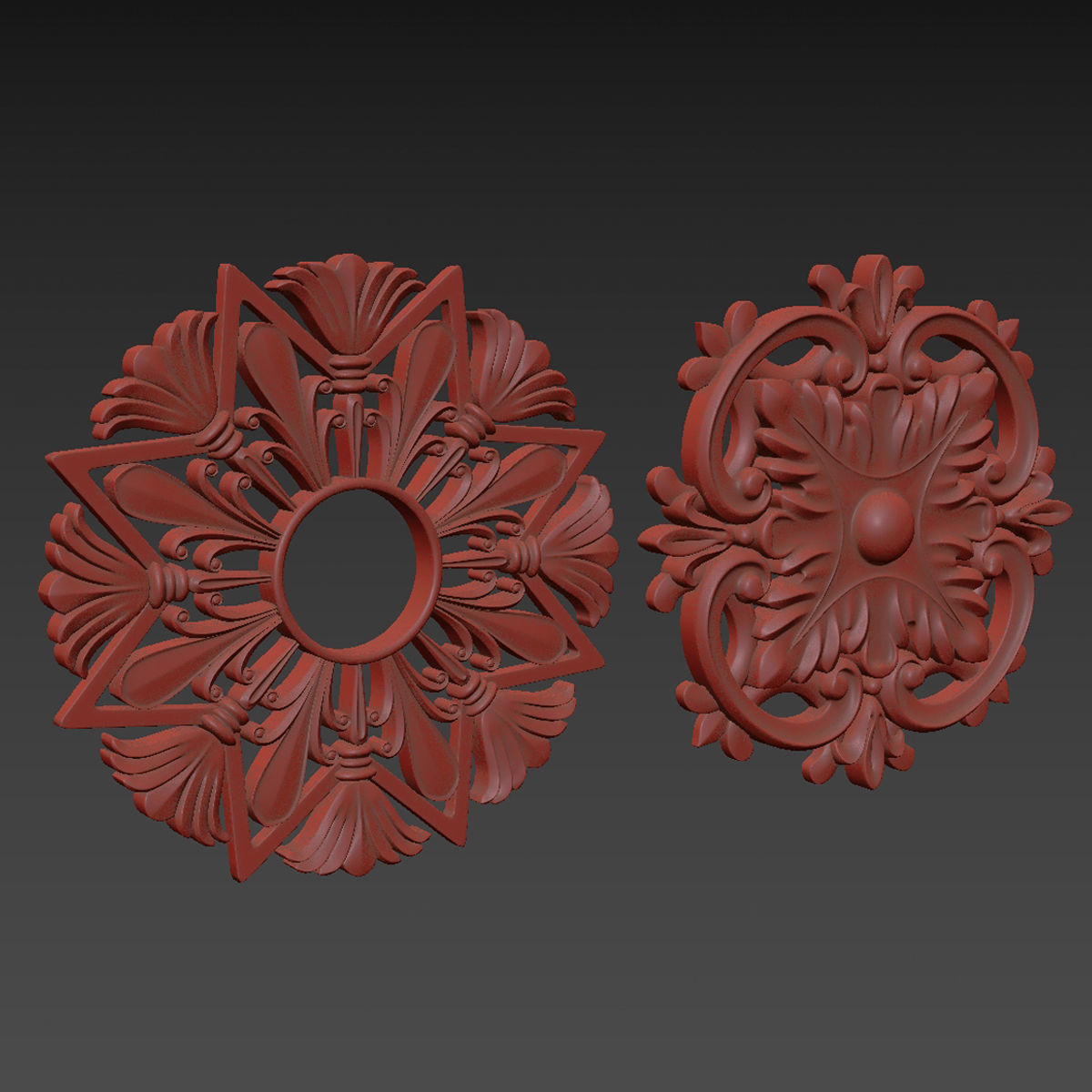 Ornament 89 3D model | CGTrader