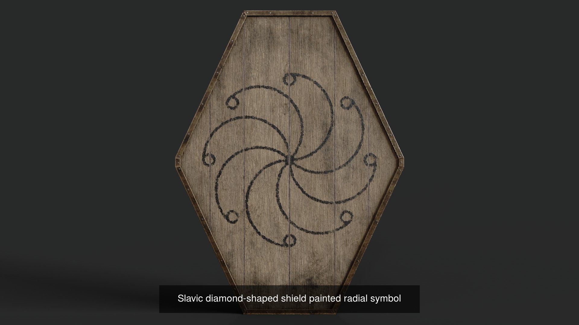 3D Model Collection Slavic shields 240 pieces VR / AR / low-poly | CGTrader