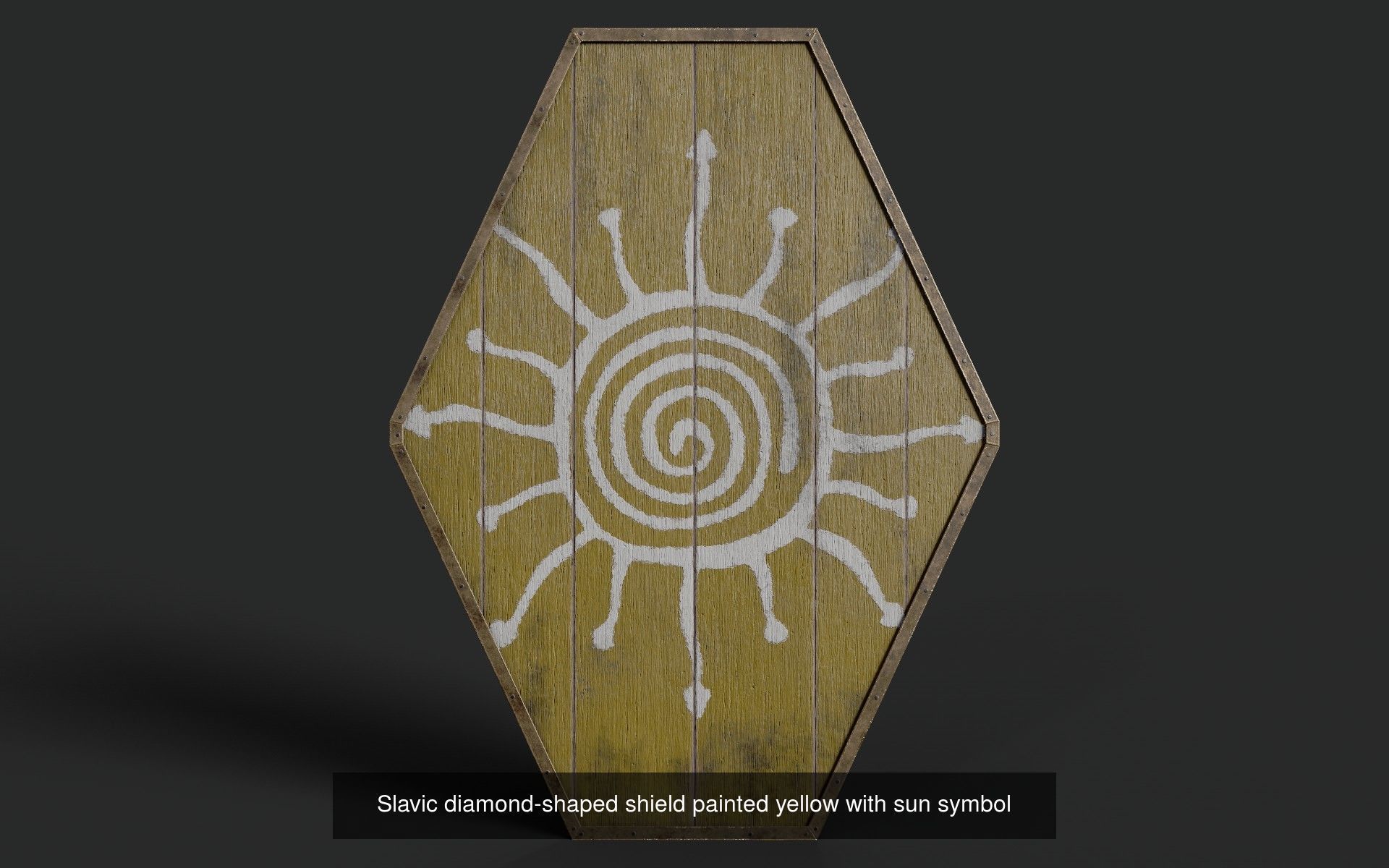 3D Model Collection Slavic shields 240 pieces VR / AR / low-poly | CGTrader