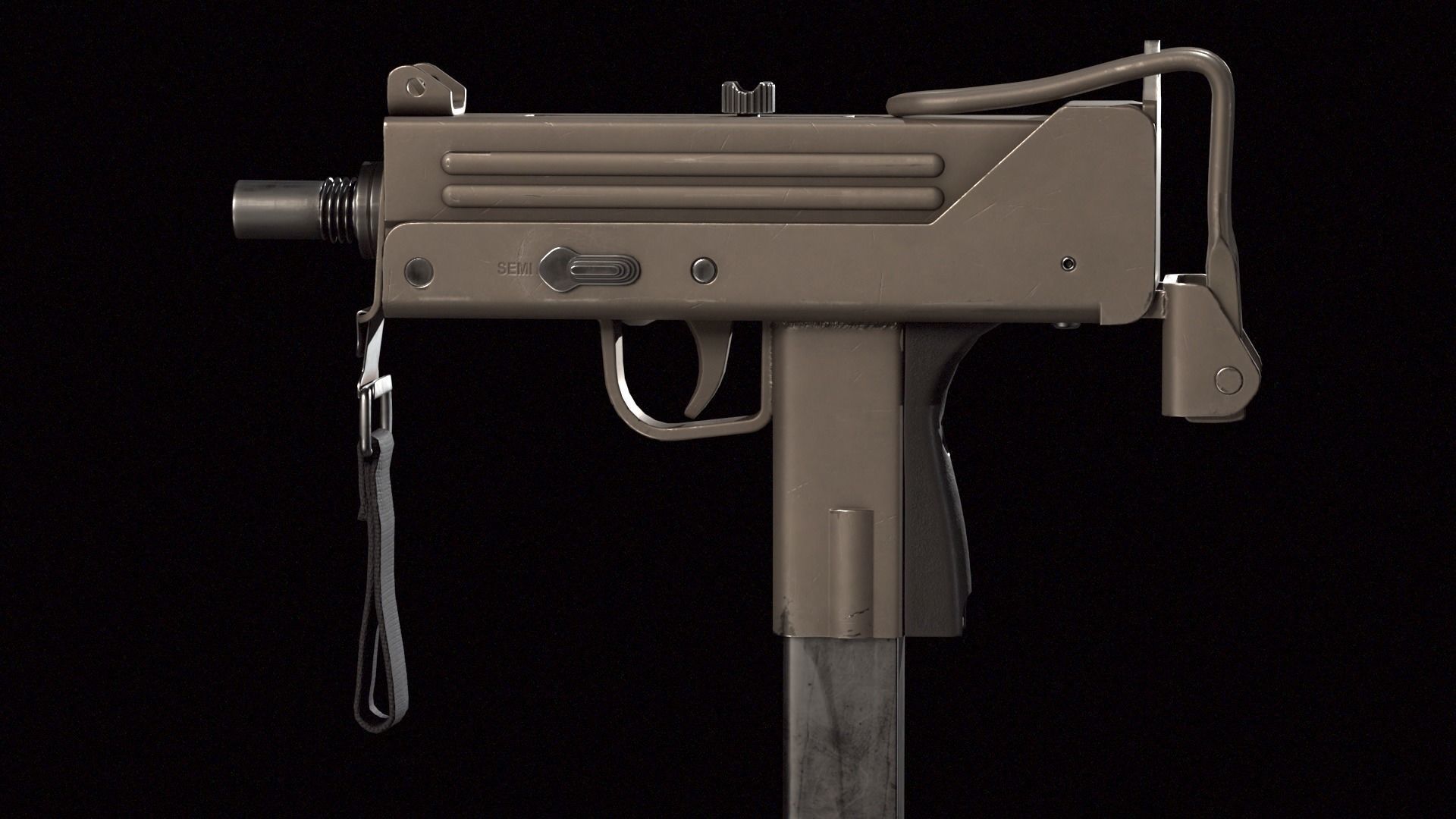 3D model Mac10 Game Model VR / AR / low-poly | CGTrader