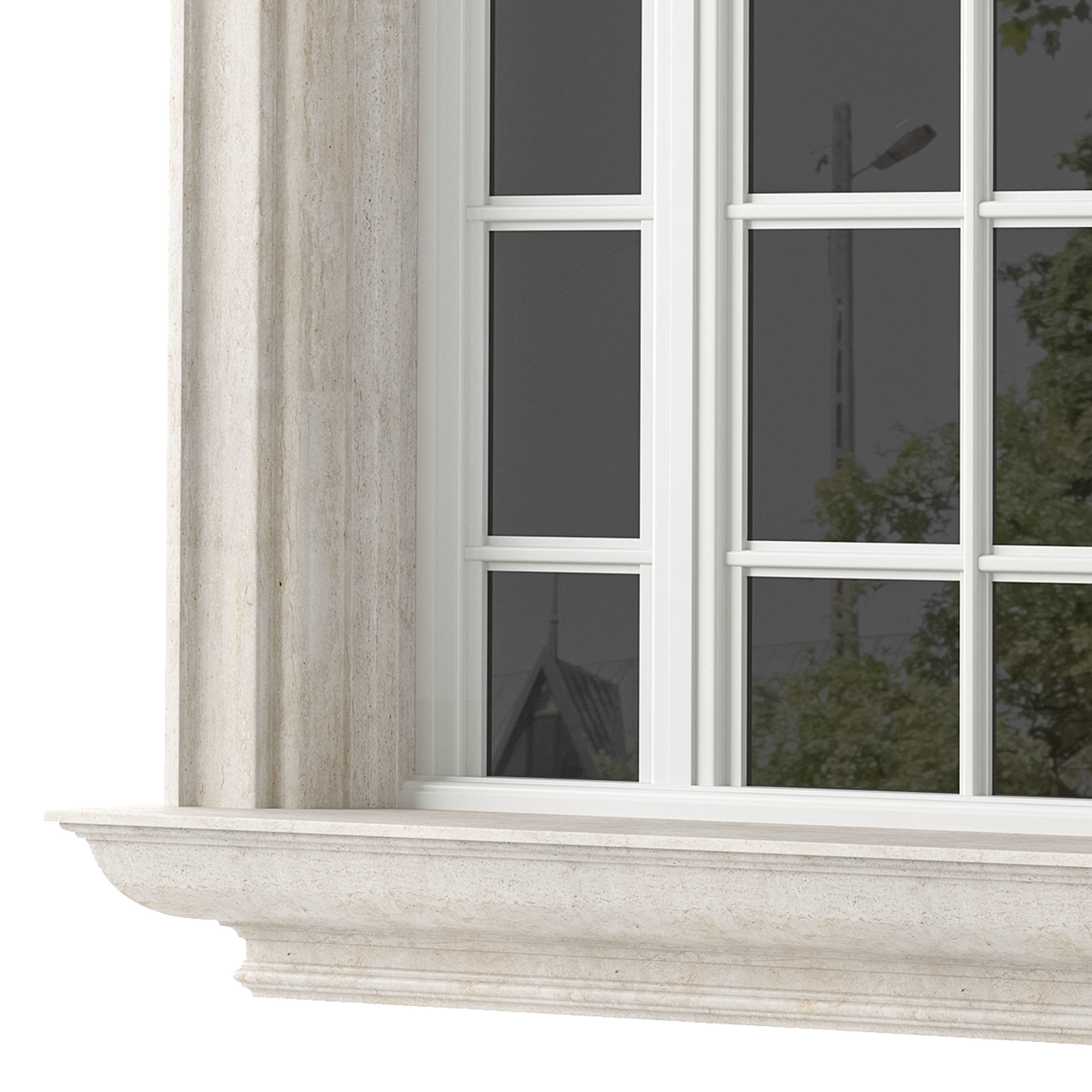 Classic Window 01 3D model | CGTrader