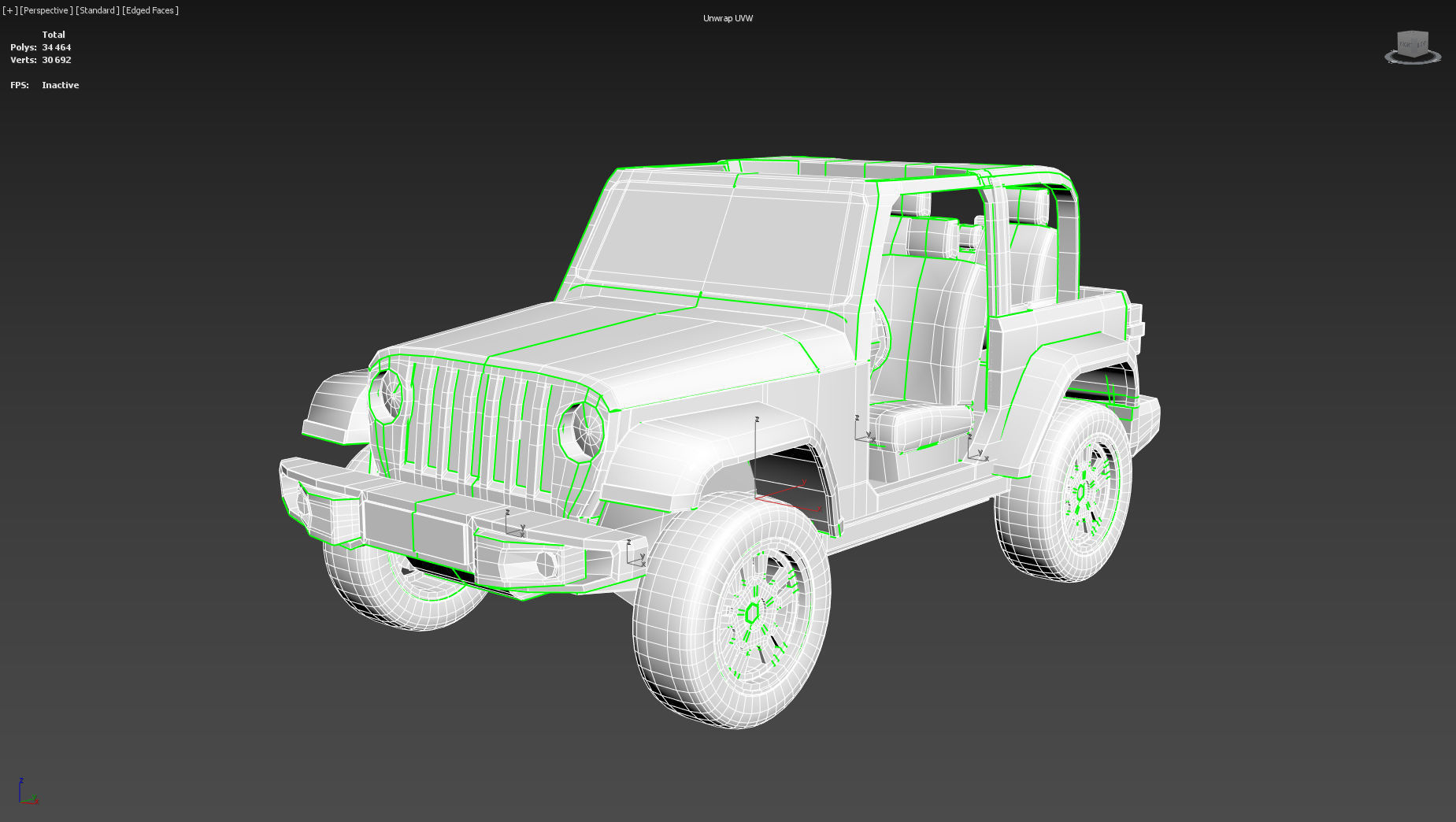 jeep wangler rubicon 3D model | CGTrader