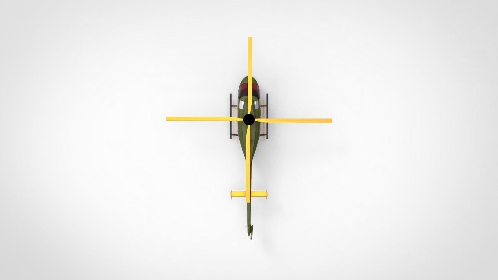Bell 407 AH 3D model | CGTrader