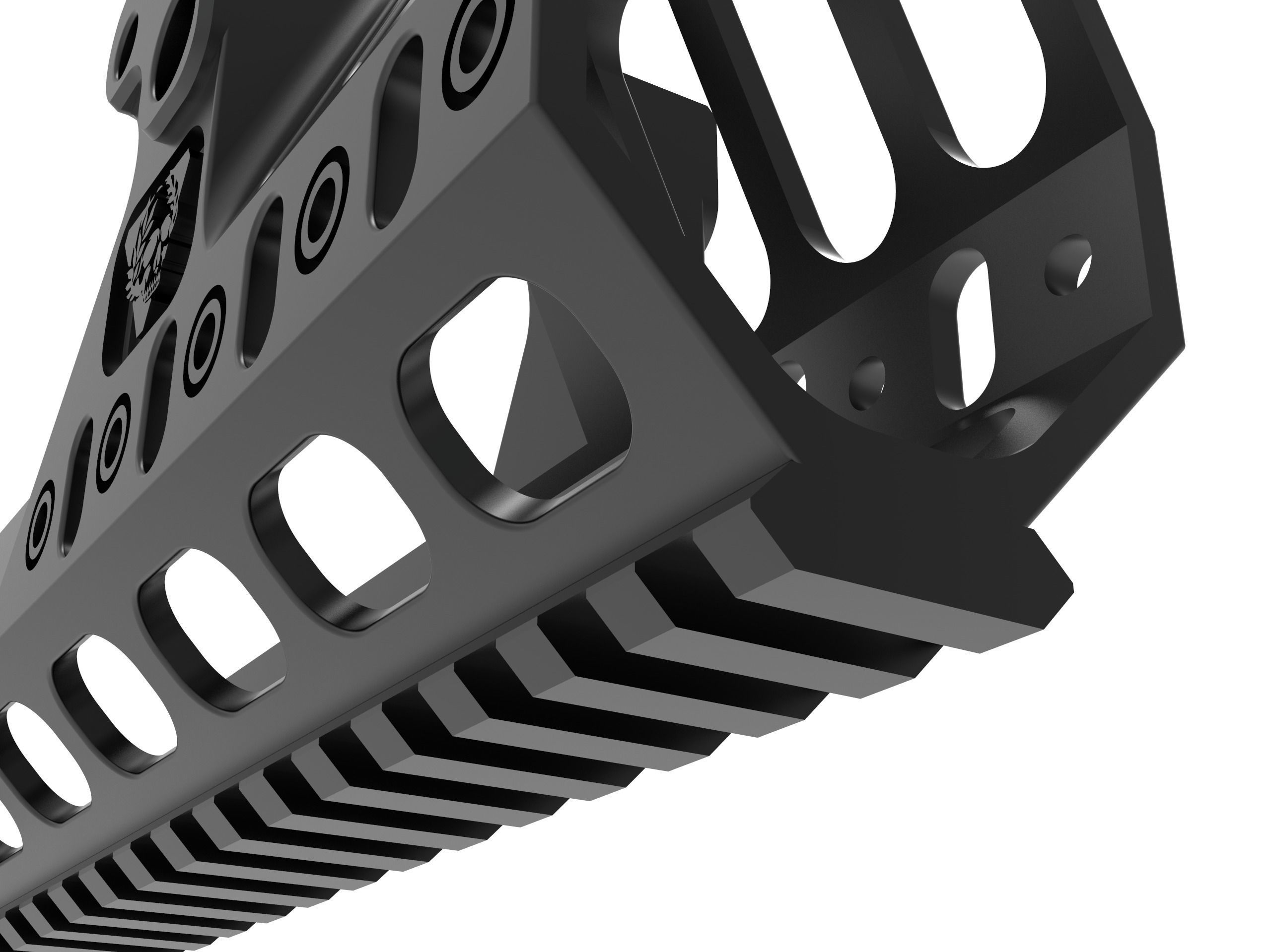 AIRSOFT G36 SPUHR HANDGUARD LONG VERSION 3D model 3D printable | CGTrader