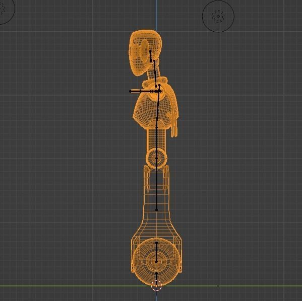 3D model Nightmarrione Bot - FNAF Security Breach VR / AR / low-poly ...