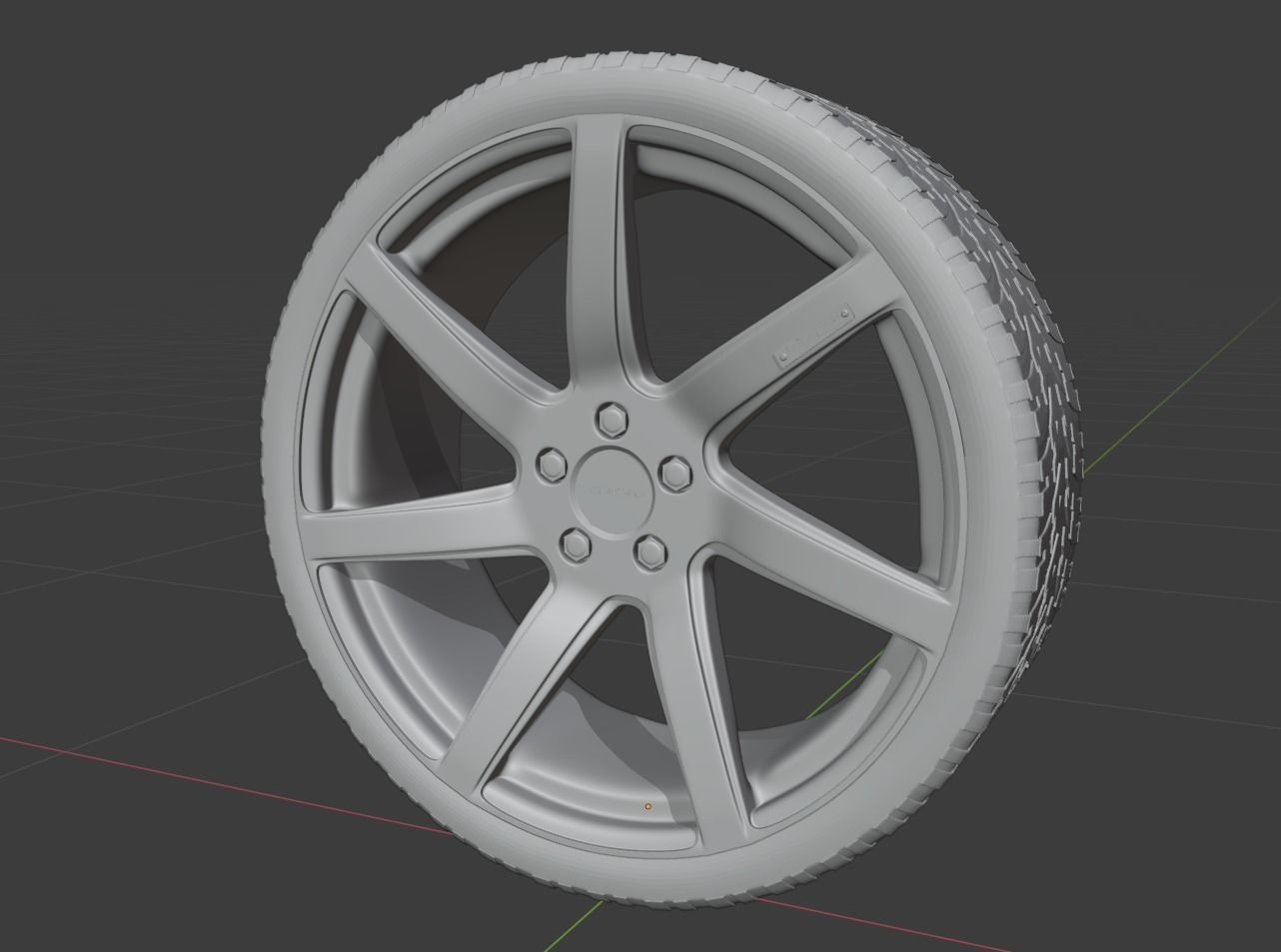Rims lorenzo forged 3D model | CGTrader