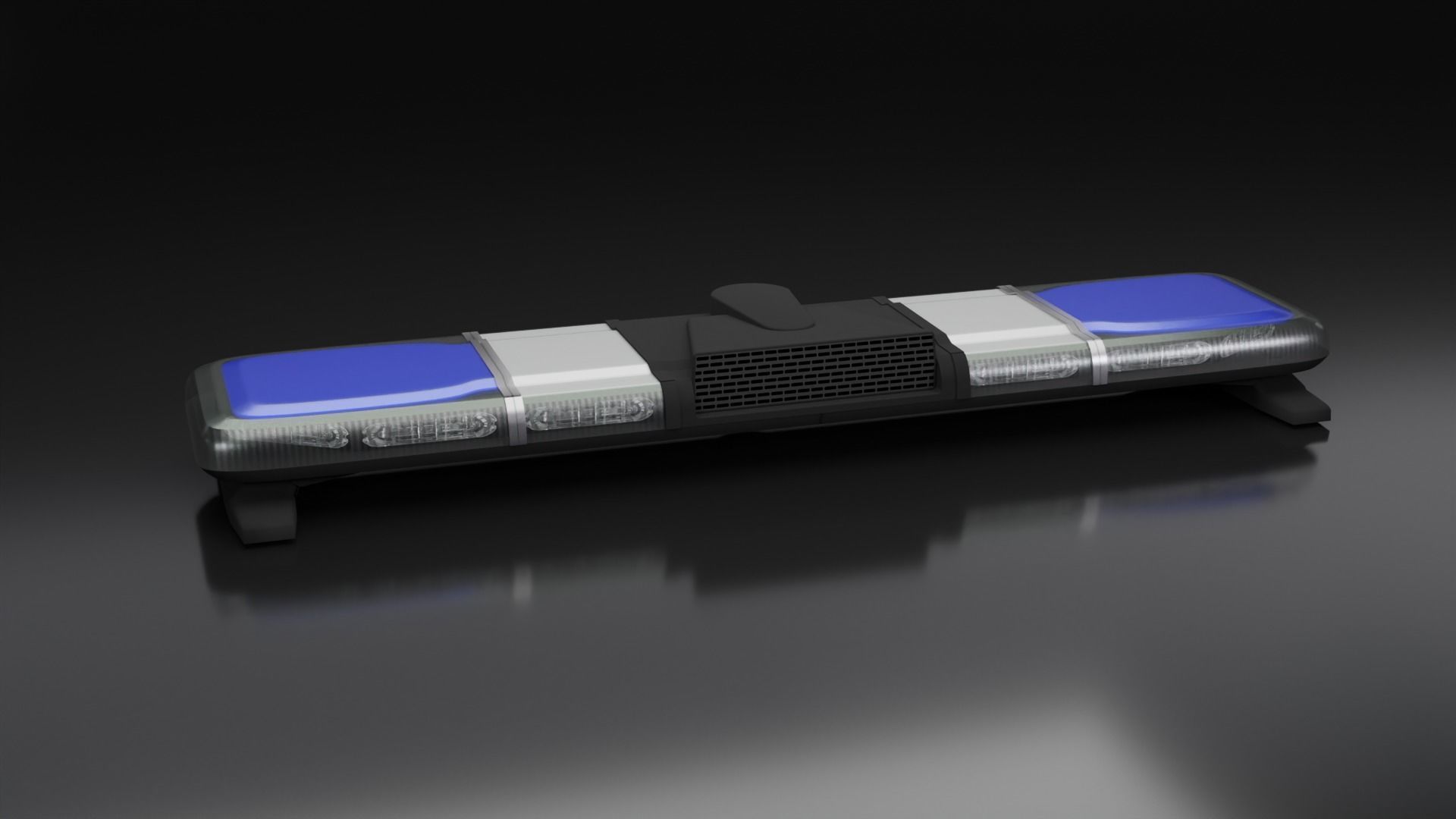 3D model Whelen Cenator Lightbar VR / AR / low-poly | CGTrader