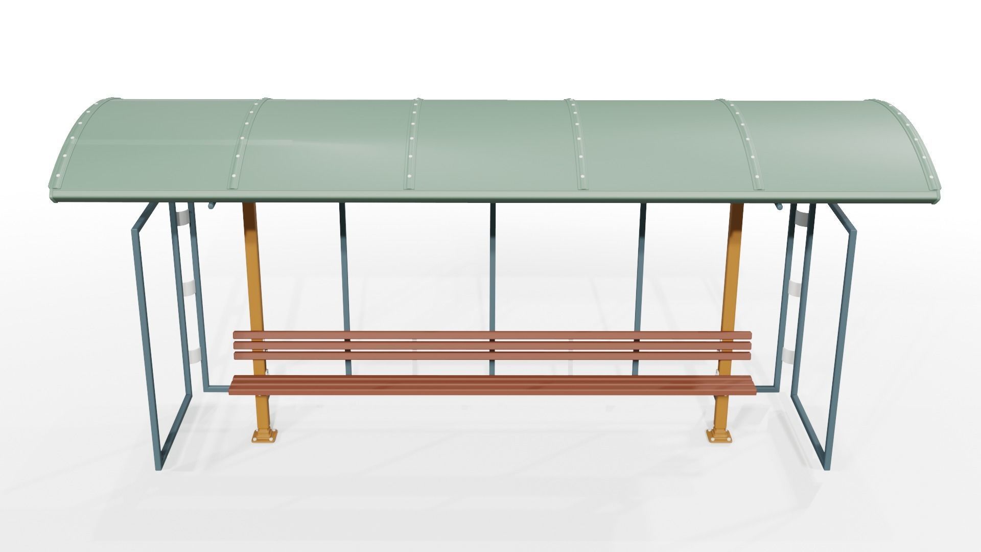 Bus Stand Waiting Area free VR / AR / low-poly 3D model | CGTrader