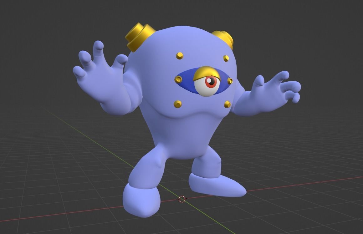 Dark Moon Mega Man V 3D model rigged | CGTrader