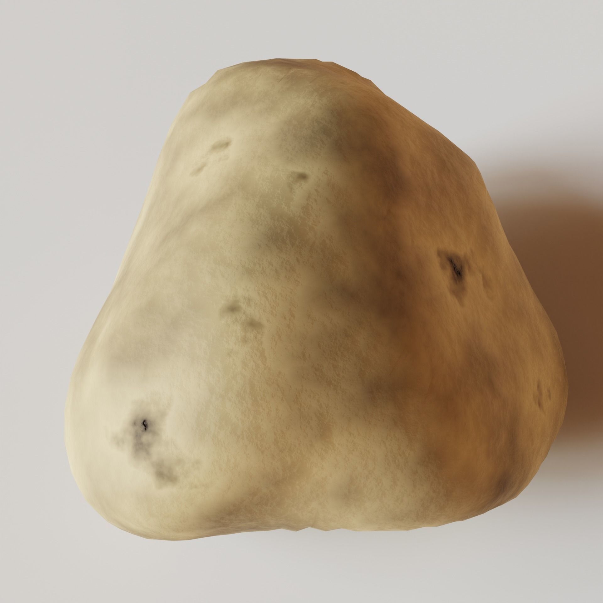 Potato free VR / AR / low-poly 3D model | CGTrader
