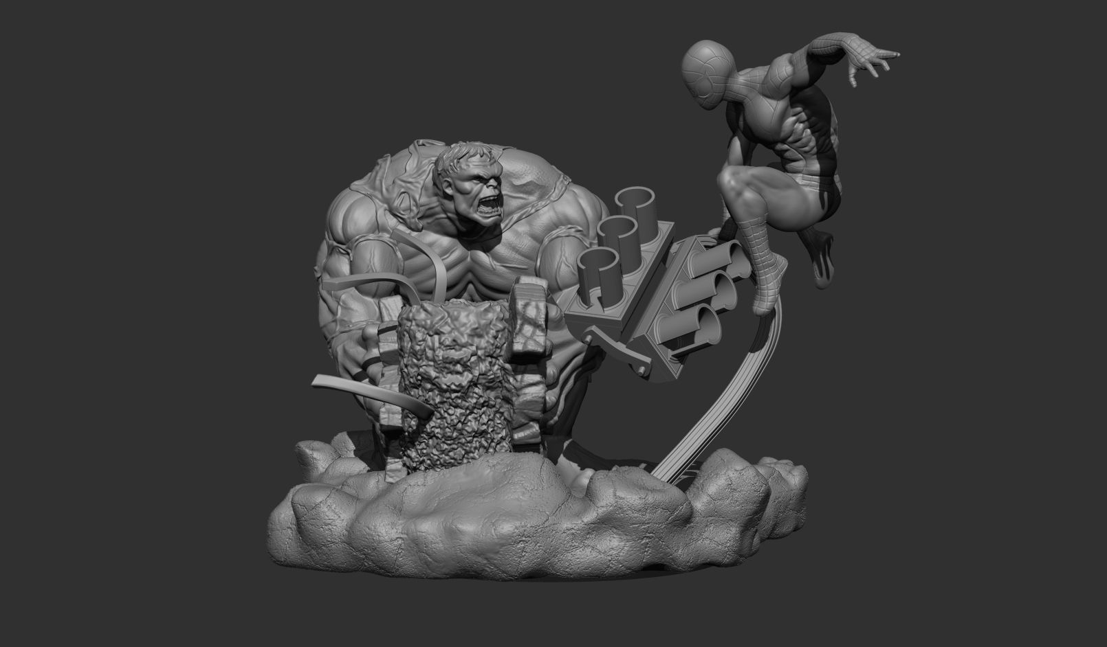 Hulk 3d model 3D model 3D printable | CGTrader