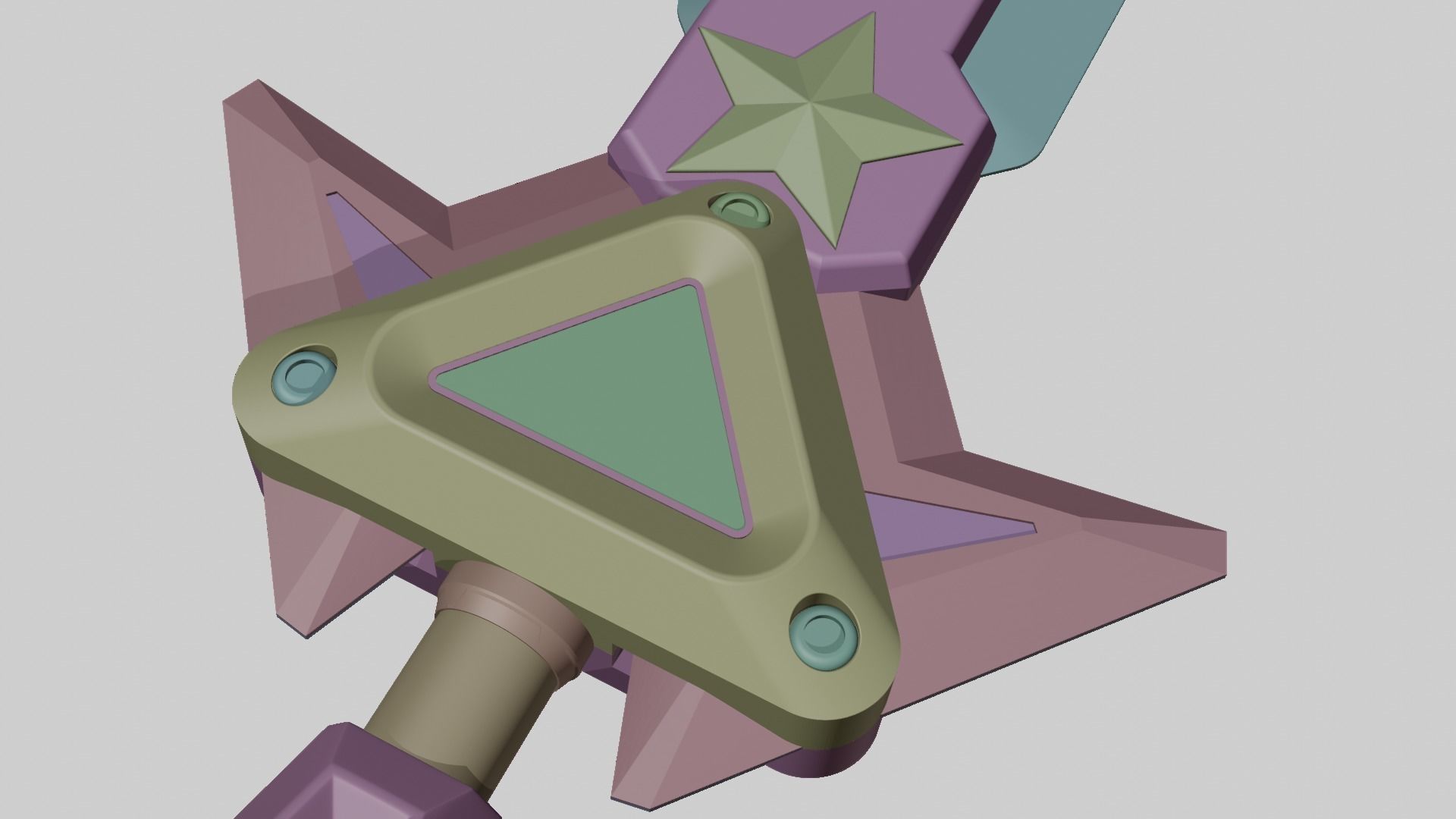 Arcade Riven Ultimate sword cosplay League of Legends 3D model 3D ...