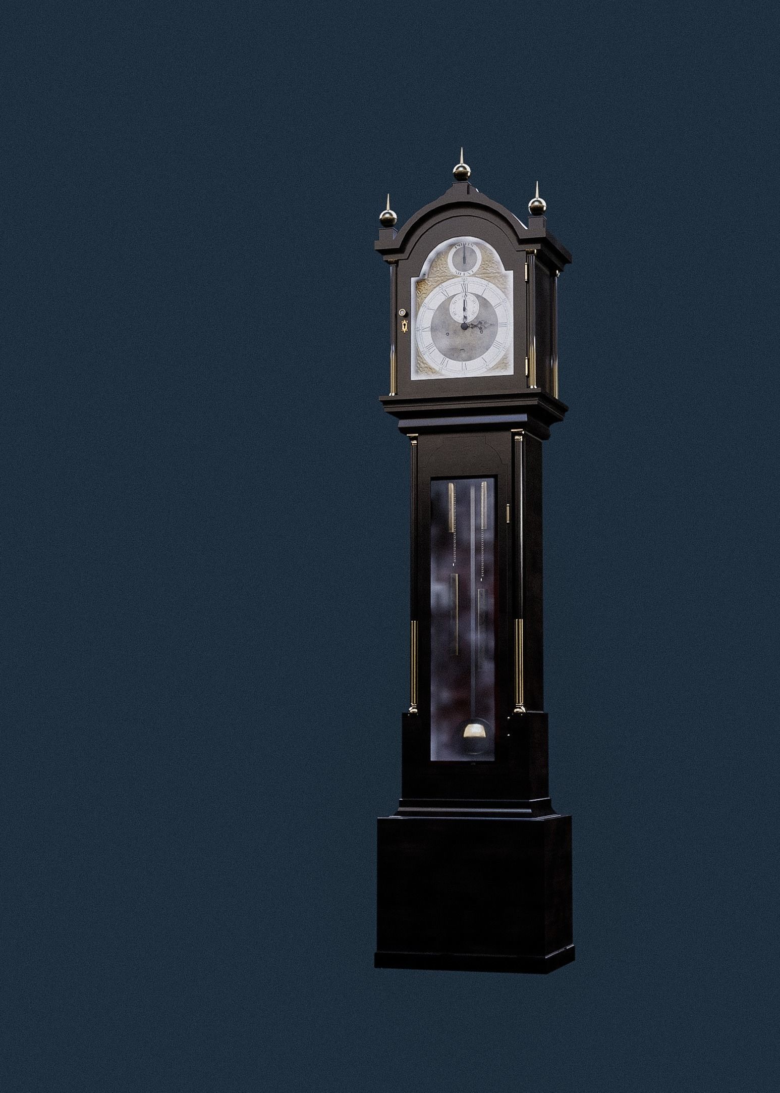 3D model Clock classic VR / AR / low-poly | CGTrader