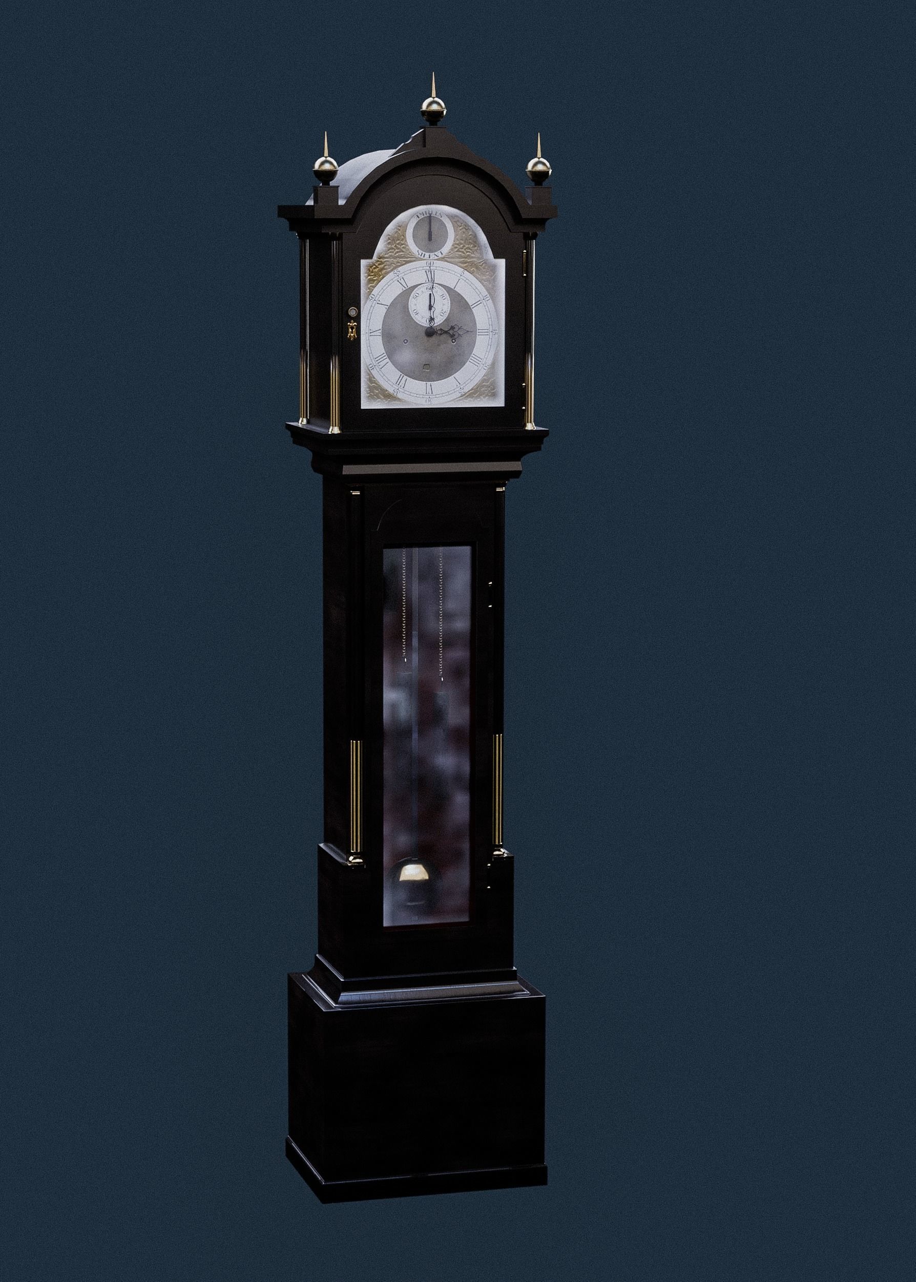 3D model Clock classic VR / AR / low-poly | CGTrader