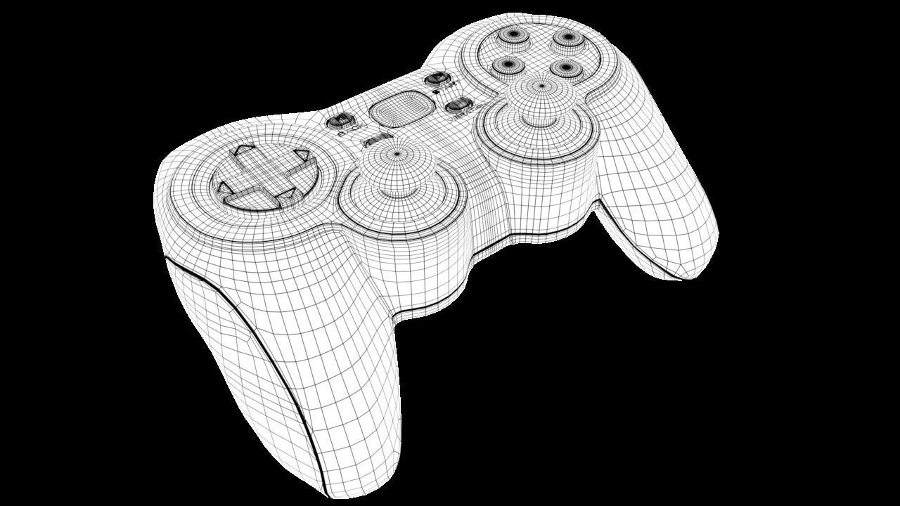 Logitech F710 Controller 3D model | CGTrader