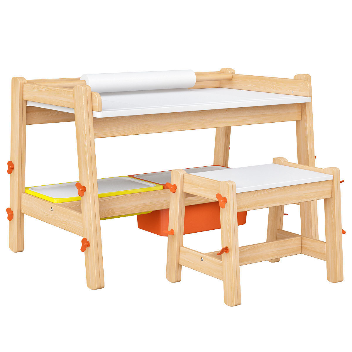 Flisat Children Desk 3D model | CGTrader