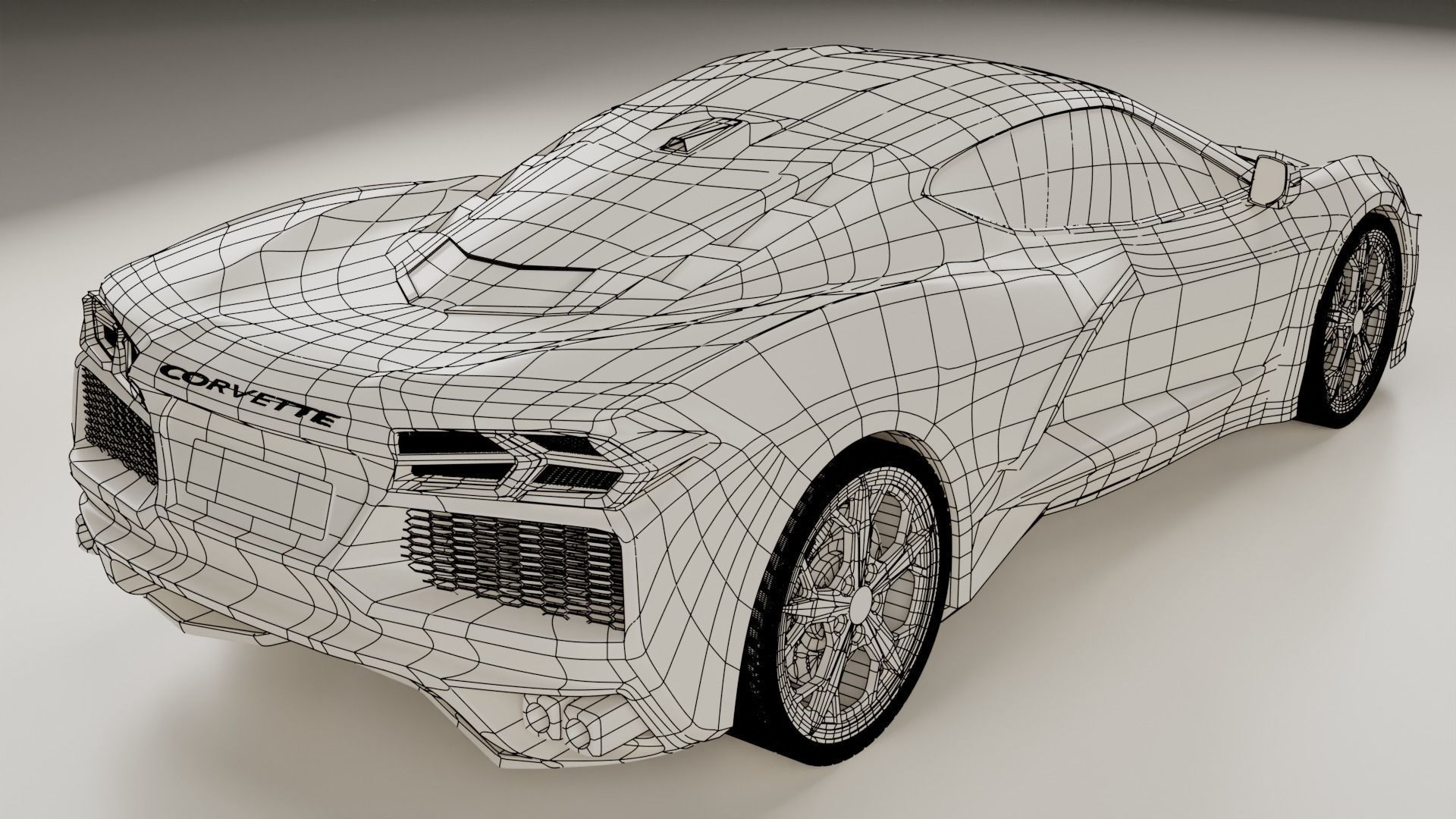 Chevy corvette C8 3D model 3D model | CGTrader