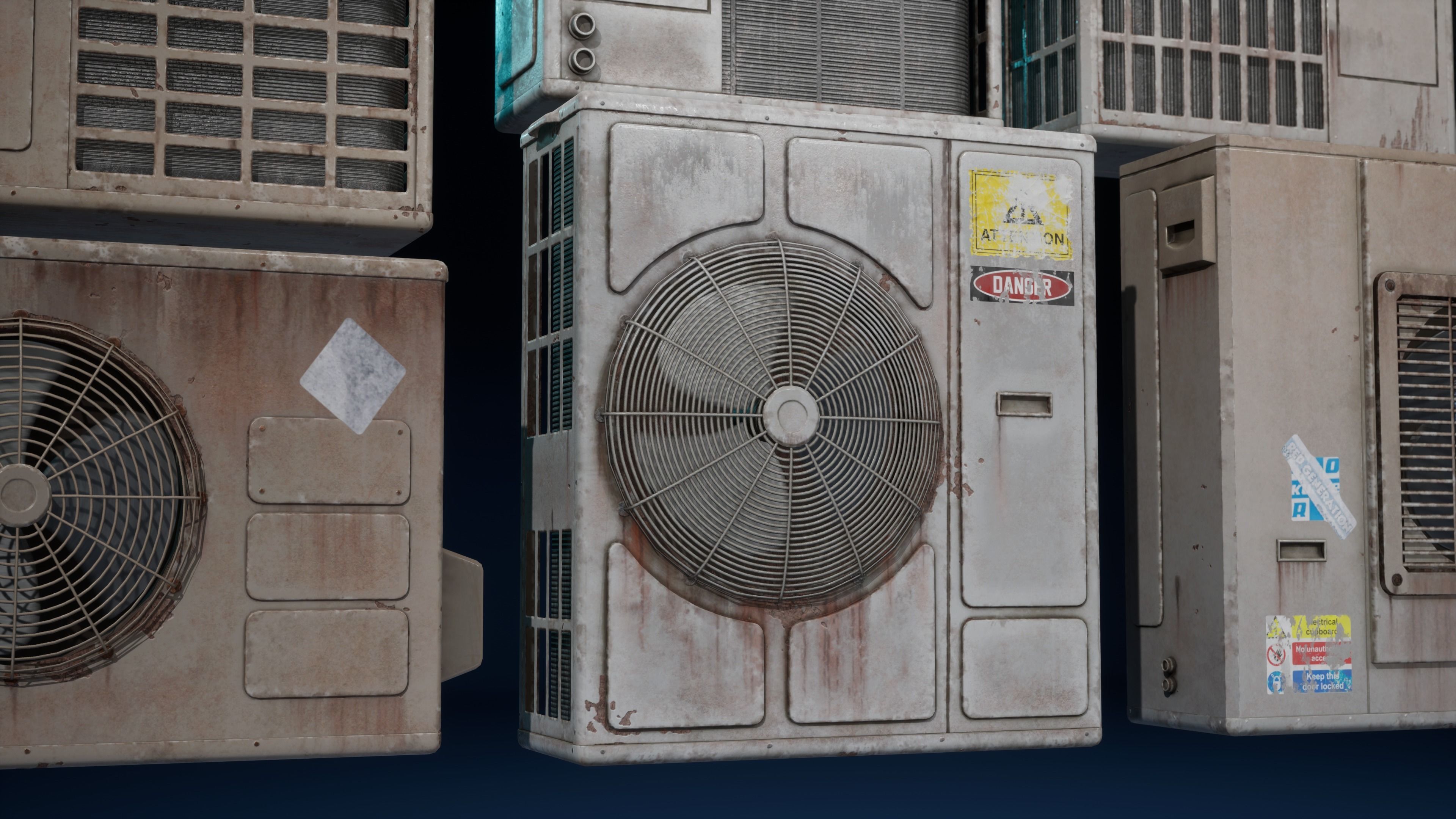 3D model City Building Props VR / AR / low-poly | CGTrader