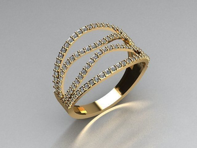 jewelry ring 3D model 3D printable | CGTrader