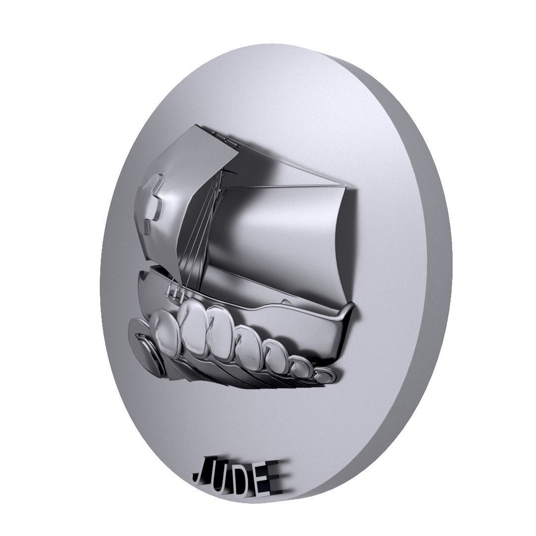 Symbols of the Apostles - JUDE 3D model | CGTrader